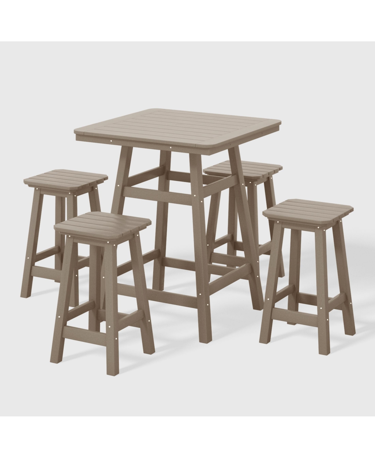 Click here for WestinTrends 5-Piece Hdpe Outdoor Patio Dining Bar... prices