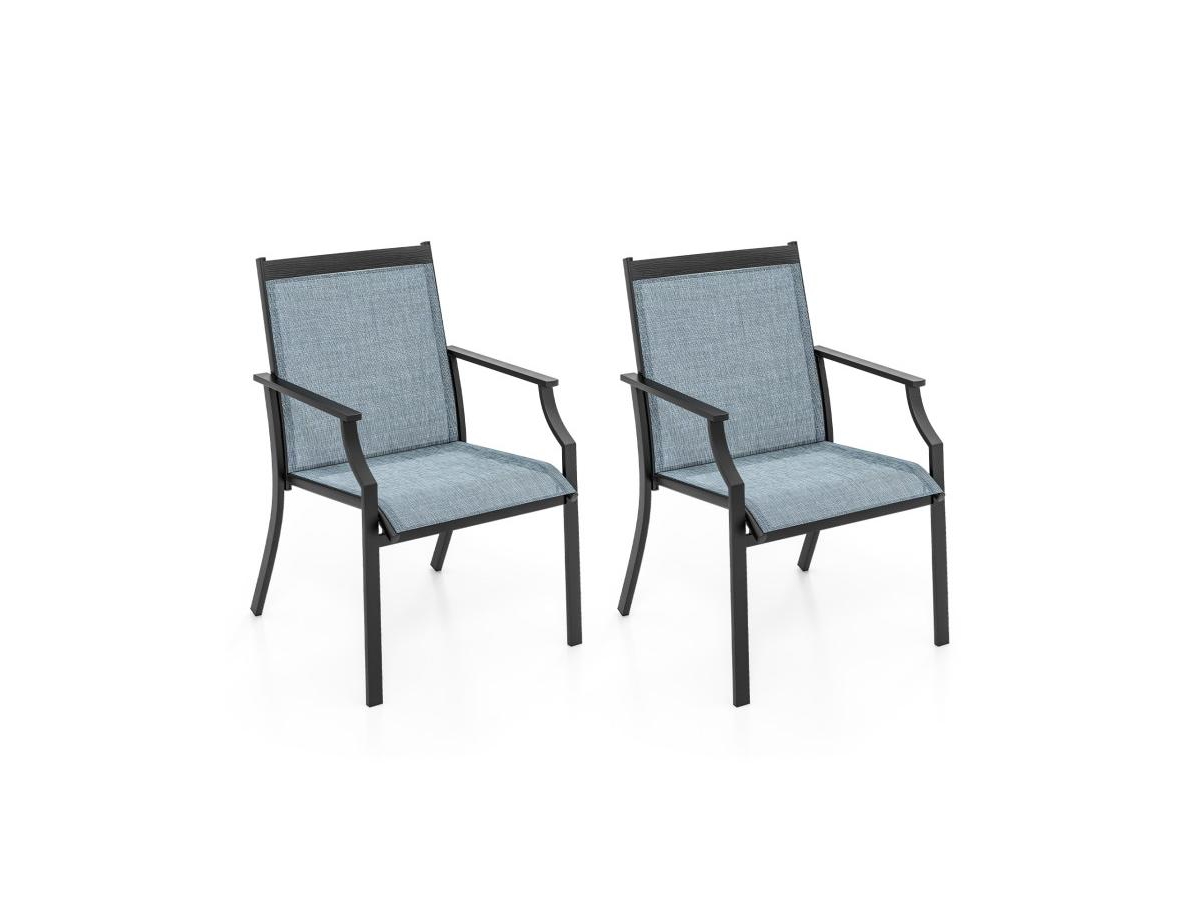 Click here for Slickblue 2-Piece Patio Dining Chair Set with Vent... prices