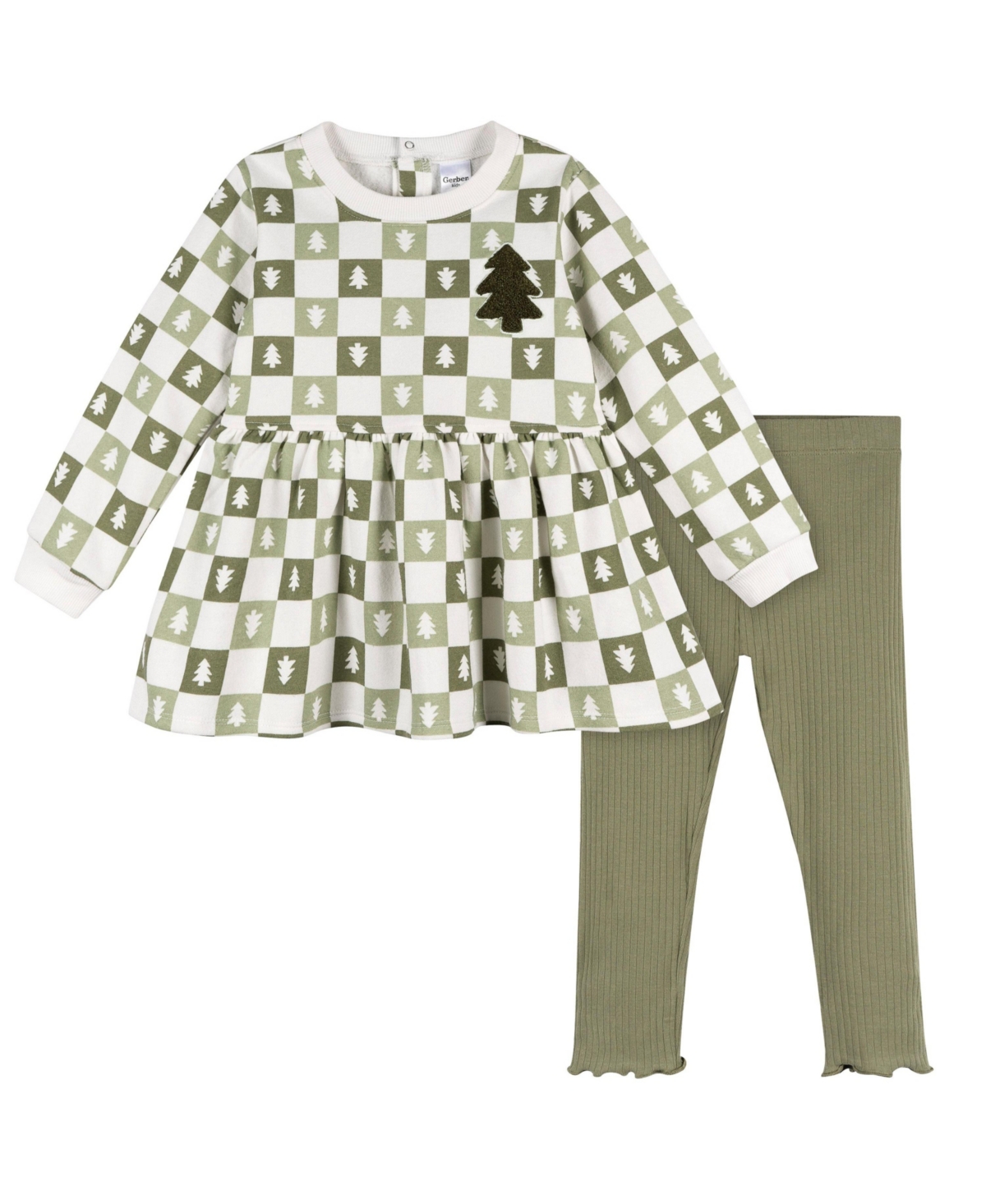 Click here for Gerber Toddler Girls 2-Piece Dress and Legging Set... prices