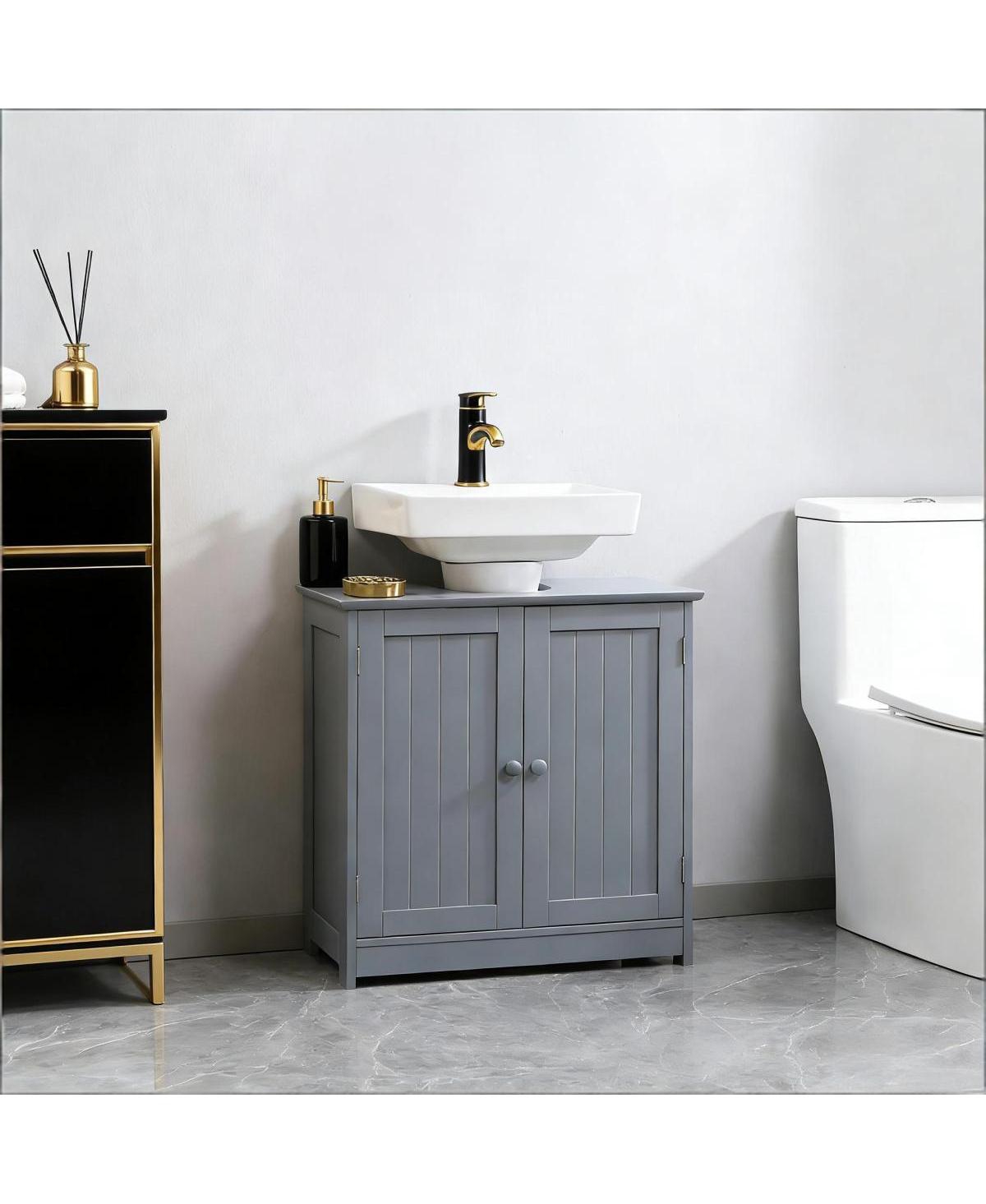 Click here for Sillysis 23.5 Inch Under Sink Bathroom Cabinet  Md... prices