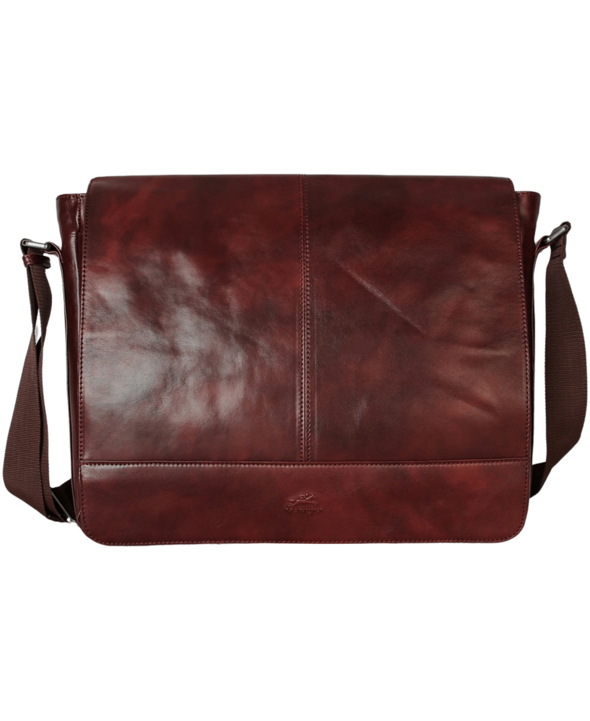 Click here for Mancini Mens Messenger Bag - Brown prices