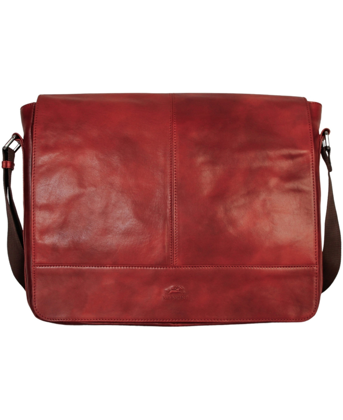 Click here for Mancini Mens Messenger Bag - Camel prices