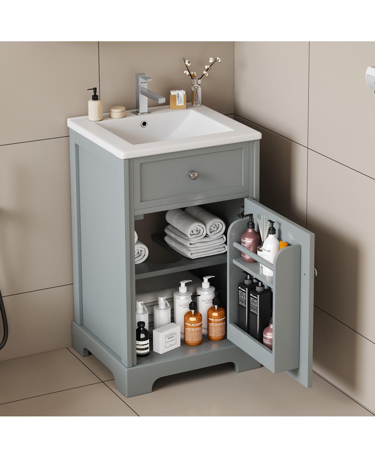 Click here for Sillysis 20" Bathroom Vanity with Ceramic Sin... prices