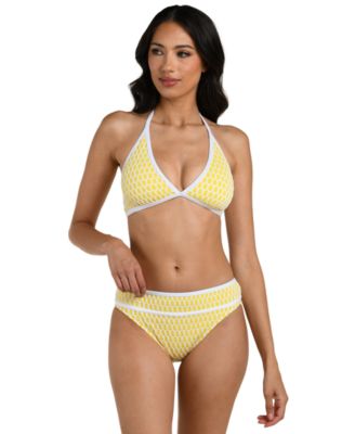 Click here for La Blanca Prep Paddle Banded Halter Bra Hipster Bo... prices