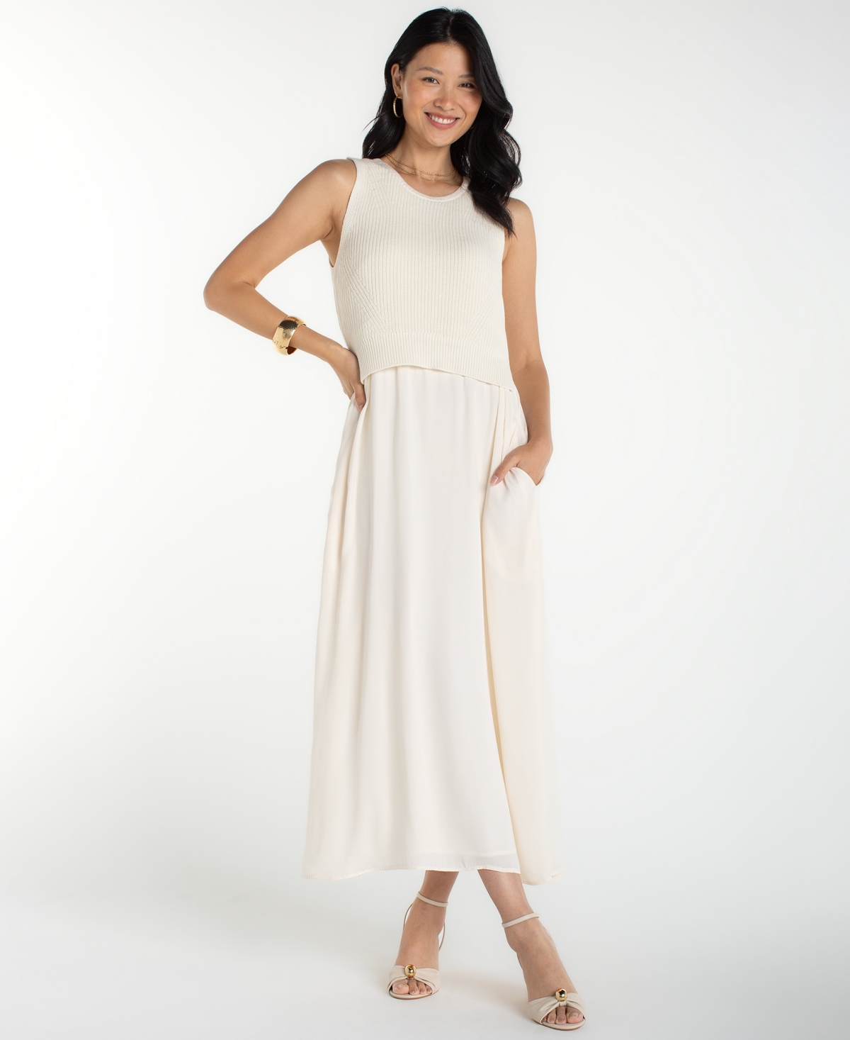 Click here for Liverpool Los Angeles Womens Crew Neck Sweater Dre... prices