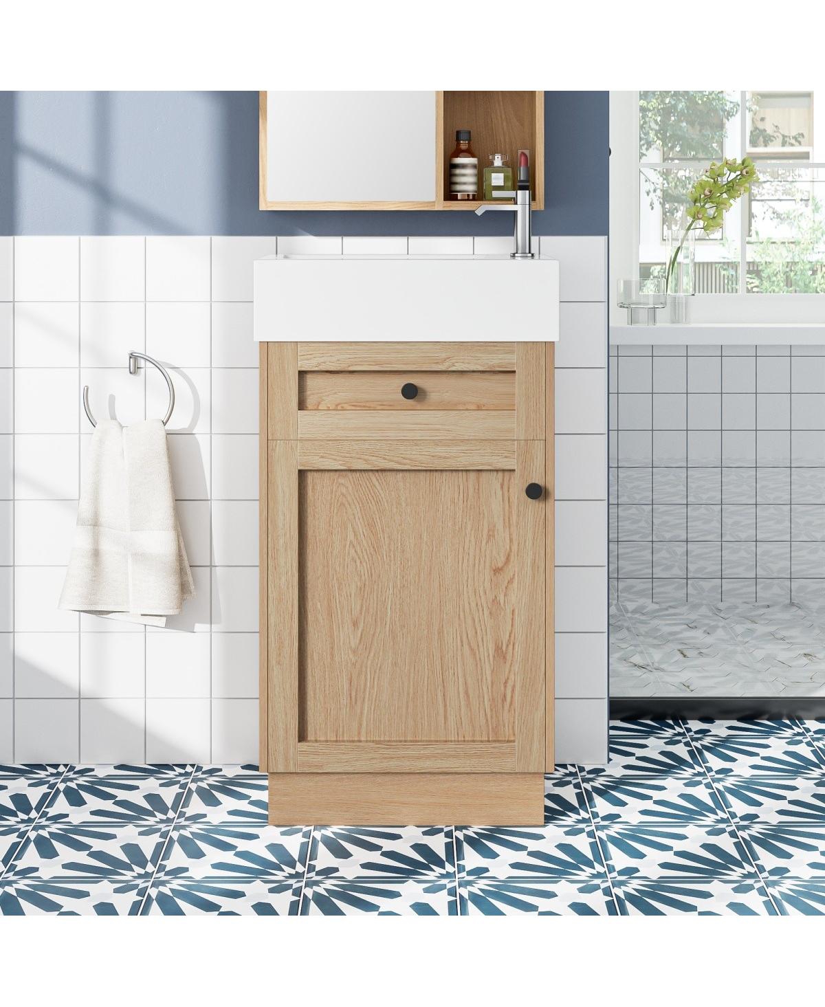 Click here for Sillysis 18.5" Rustic Bathroom Vanity with Re... prices