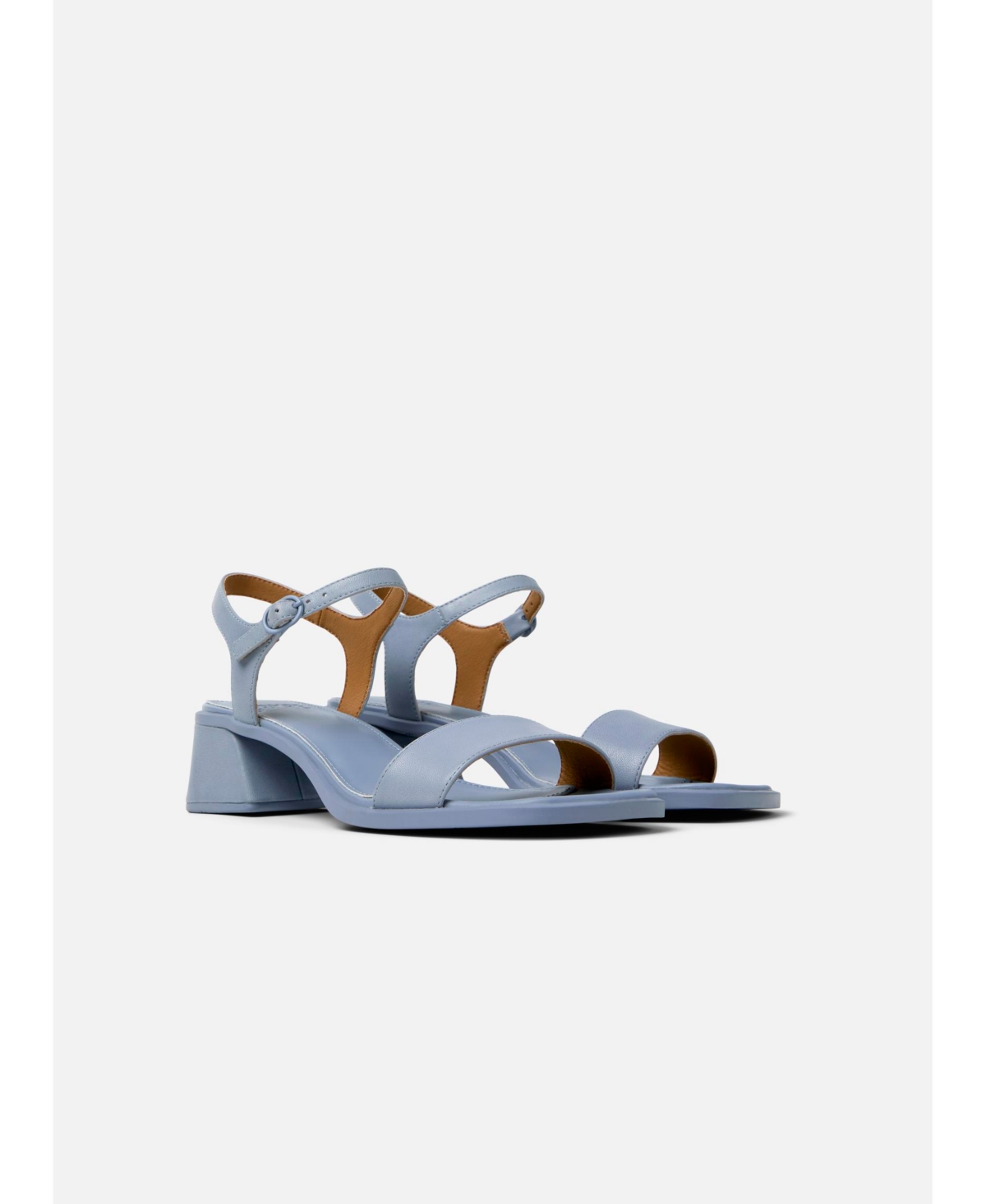 Click here for Camper Womens Kora Sandal Leather Sandal - Blue prices