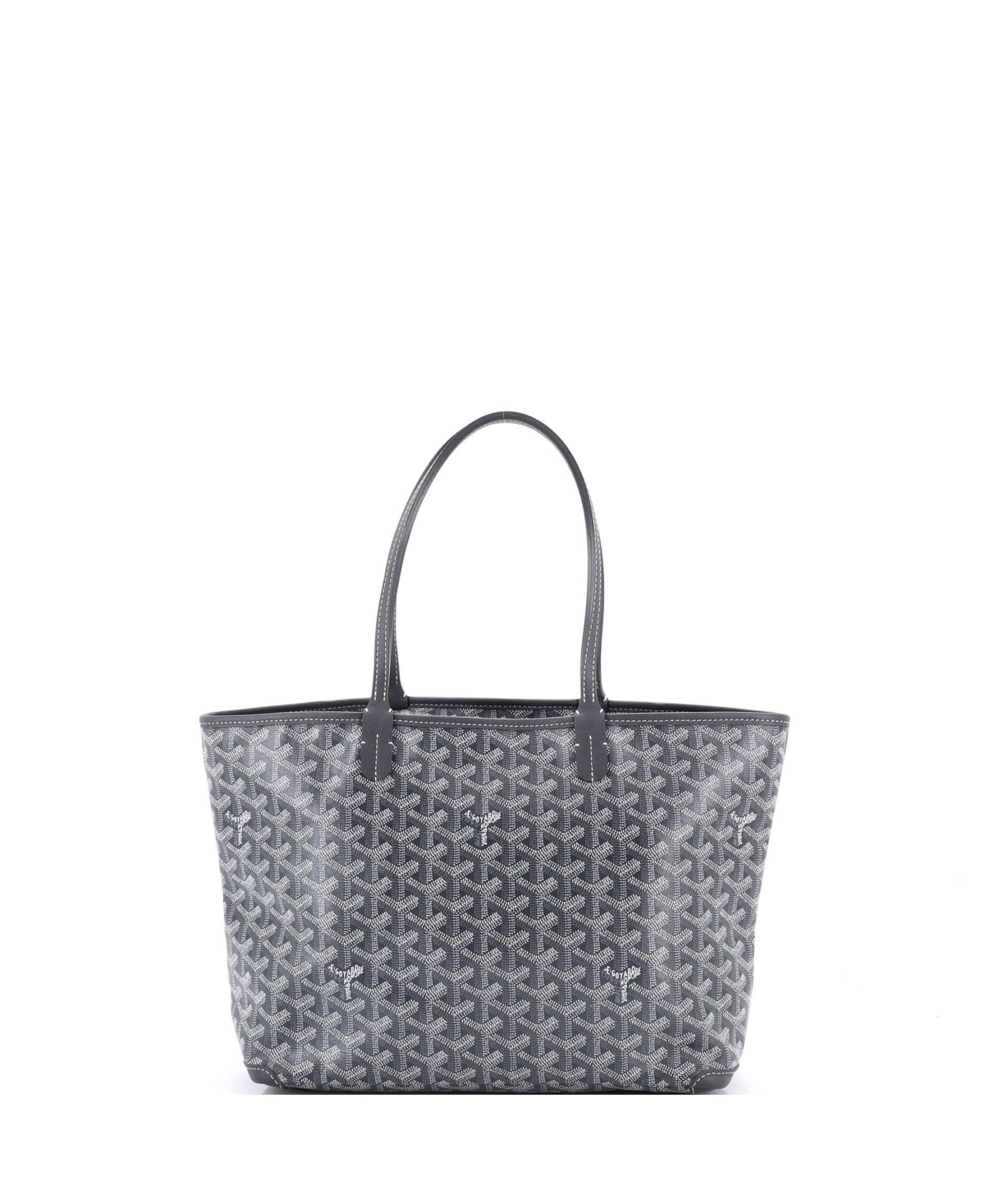 Click here for Pre-Owned Goyard Pm Artois Tote Coated Canvas - Gr... prices