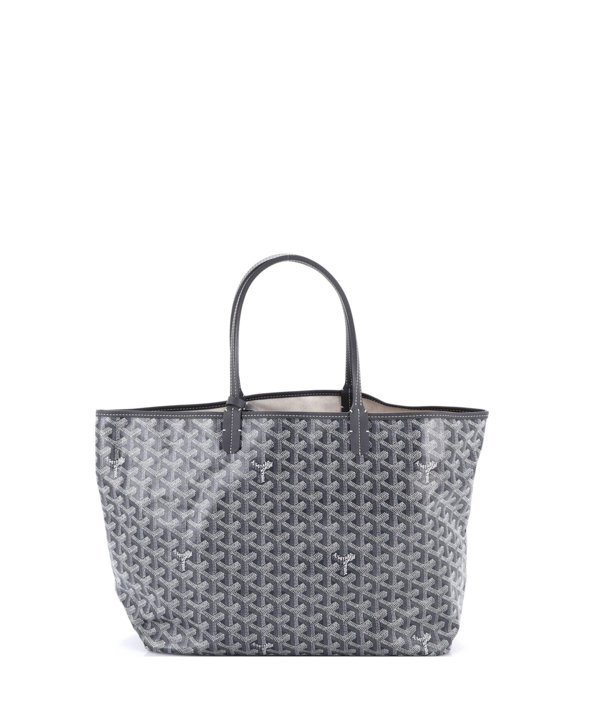 Click here for Pre-Owned Goyard Pm Saint Louis Tote Coated Canvas... prices