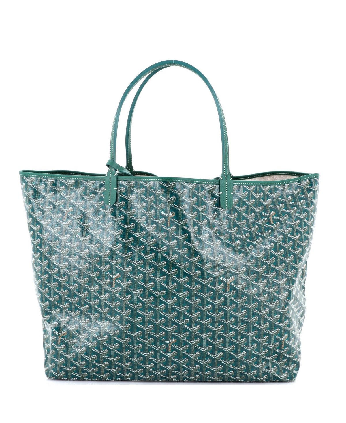 Click here for Pre-Owned Goyard Gm Saint Louis Tote Coated Canvas... prices