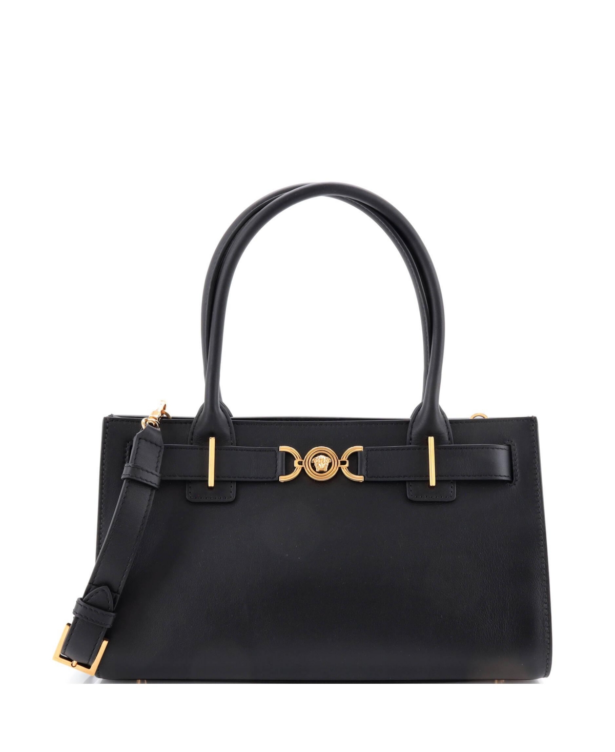 Click here for Pre-Owned Versace Medium Medusa 95 Tote Leather -... prices