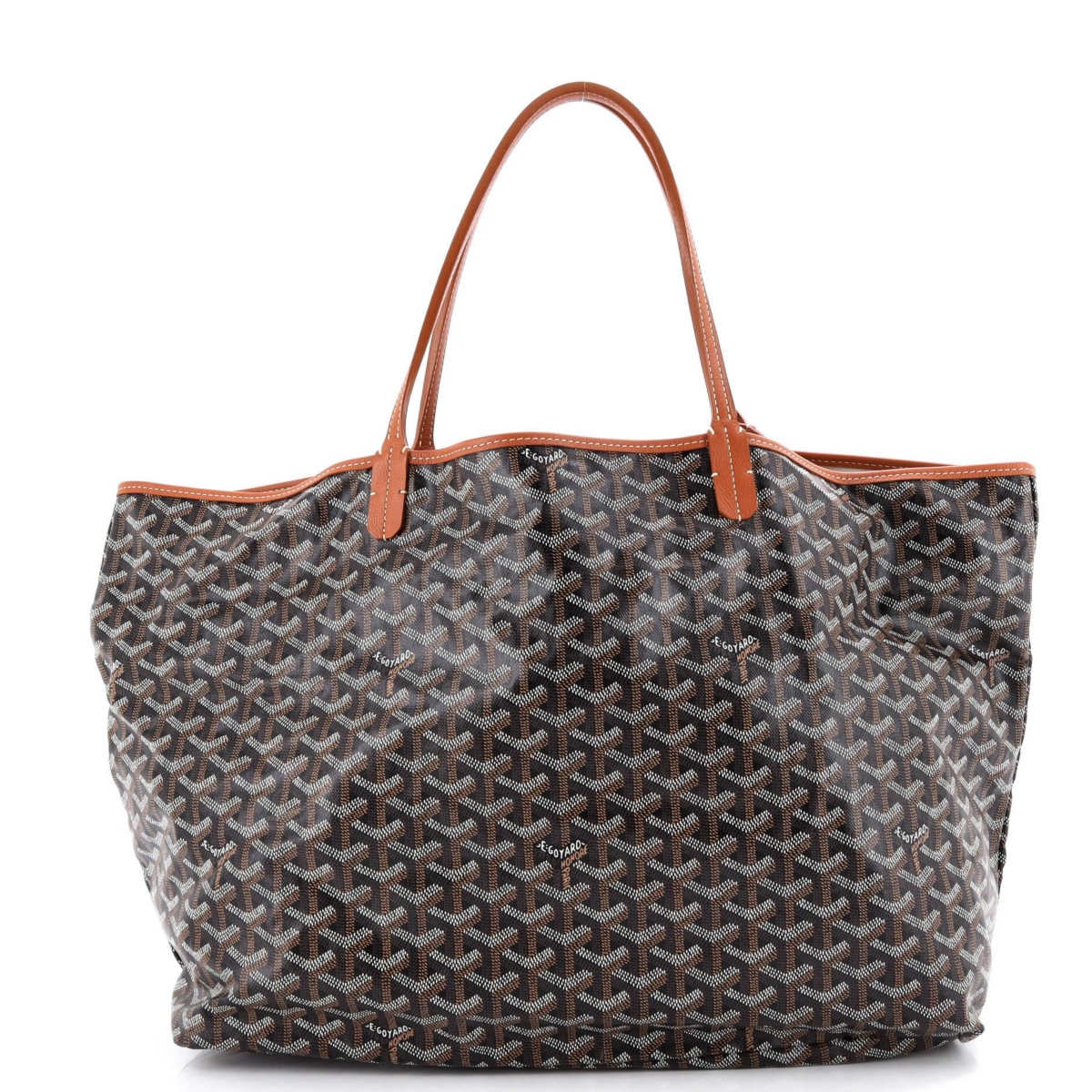 Click here for Pre-Owned Goyard Gm Saint Louis Tote Coated Canvas... prices