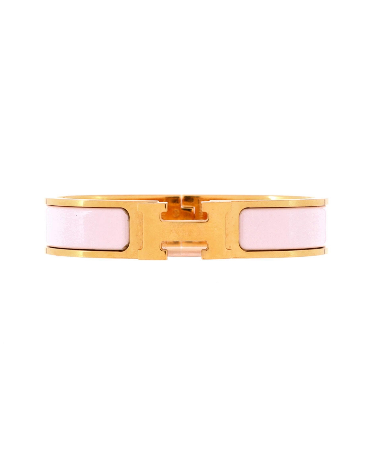 Click here for Pre-Owned HERMES Clic H Bracelet - Enamel prices
