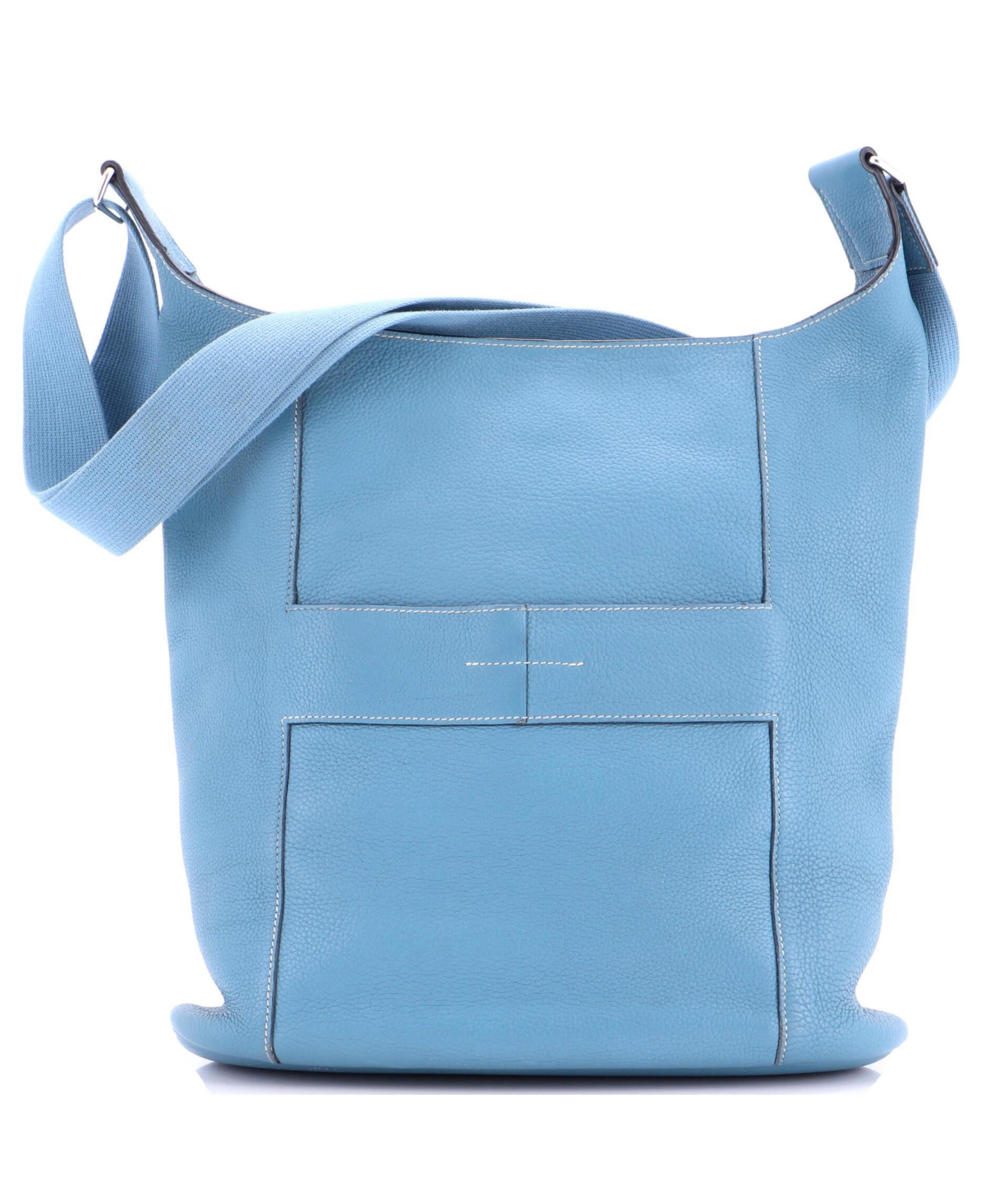 Click here for Pre-Owned HERMES Gm Sac Good News Bag Leather - Bl... prices