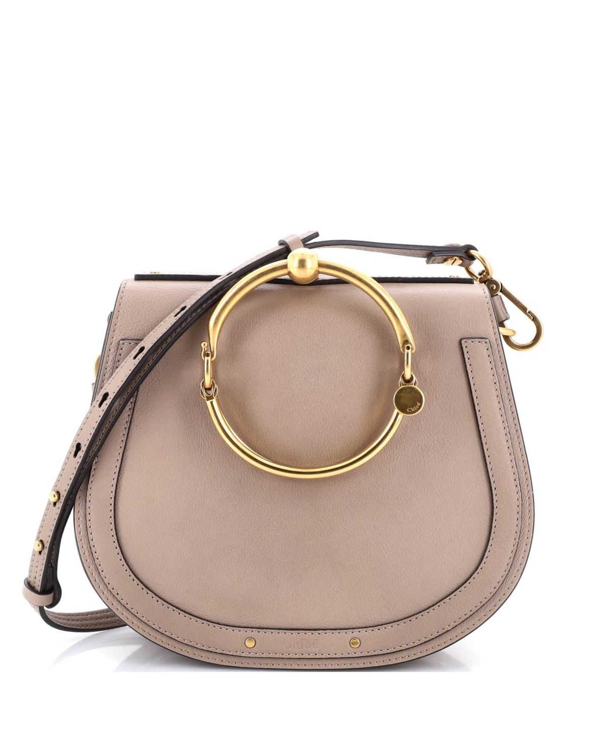Click here for Pre-Owned Chloe Medium Nile Crossbody Bag Leather... prices
