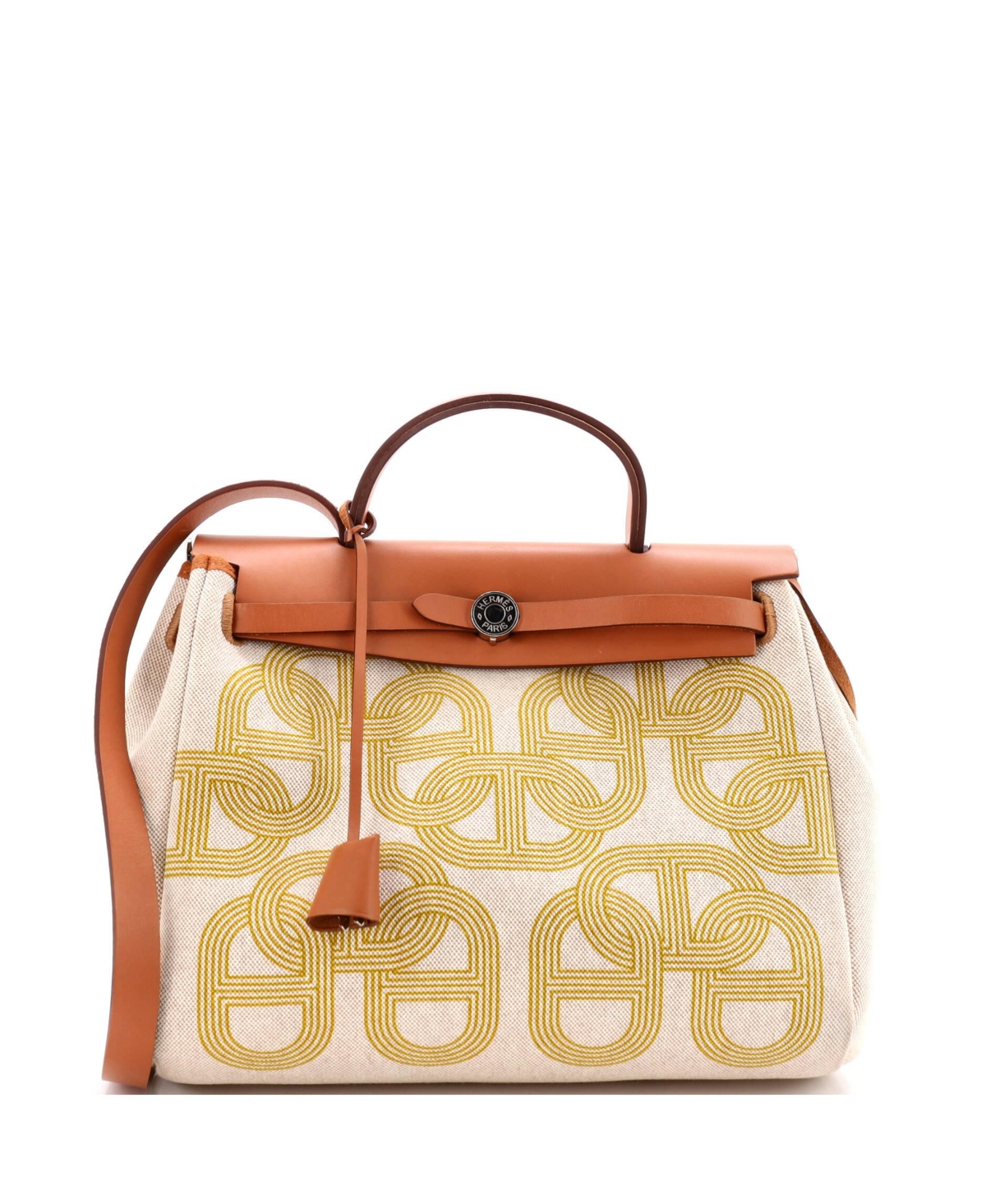 Click here for Pre-Owned HERMES 31 Herbag Zip Circuit 24 Vache Hu... prices