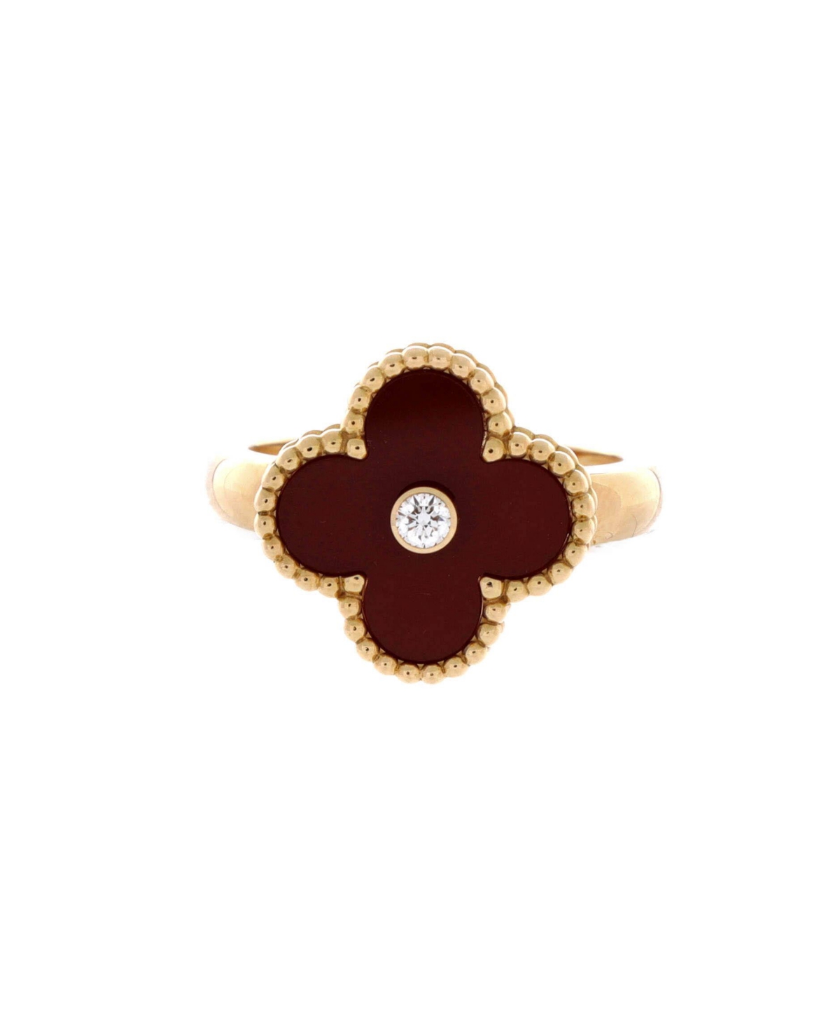 Click here for Pre-Owned Van Cleef & Arpels Vintage Alhambra Ring... prices