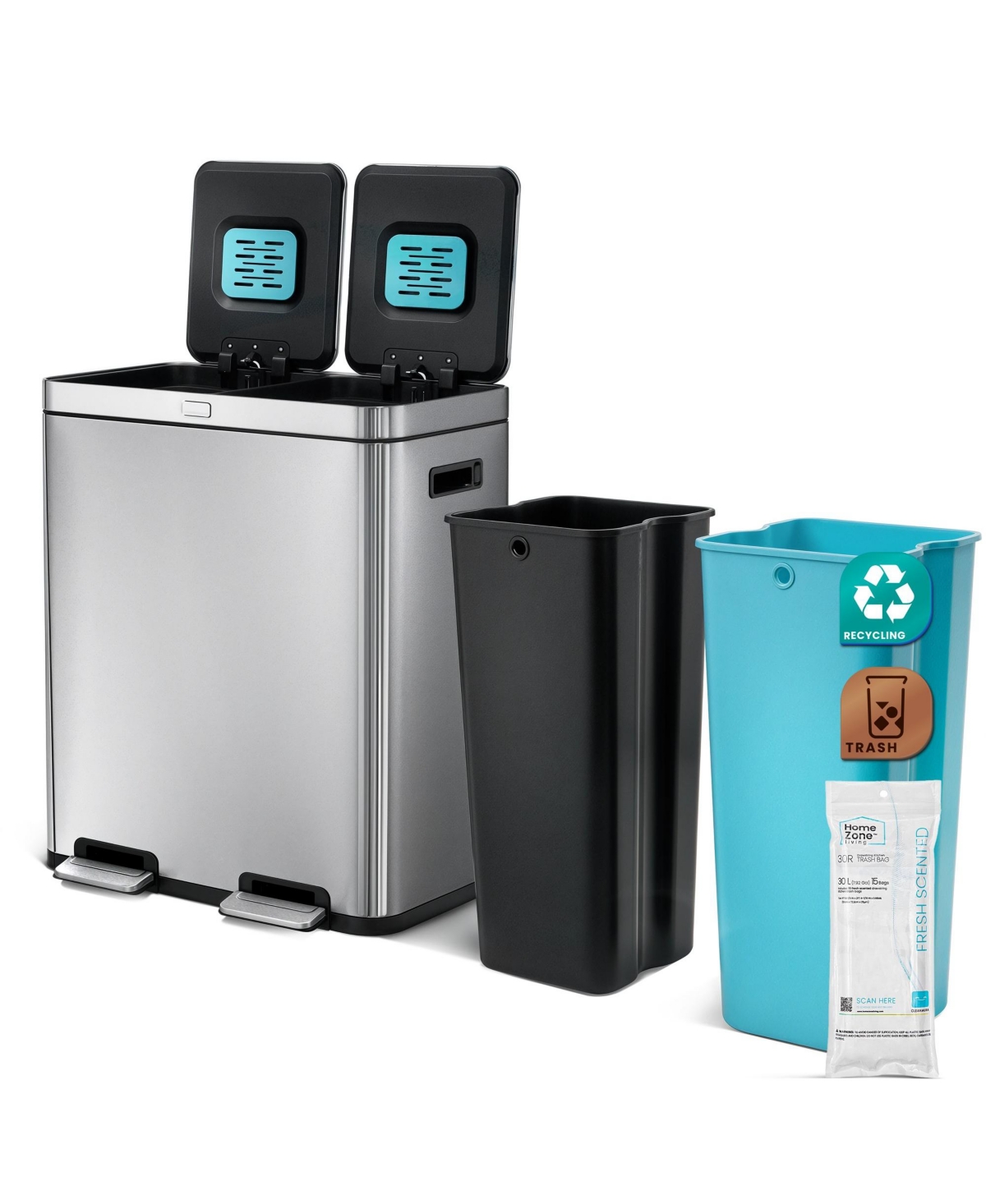 Click here for Home Zone Living 16 Gallon Stainless Steel Kitchen... prices