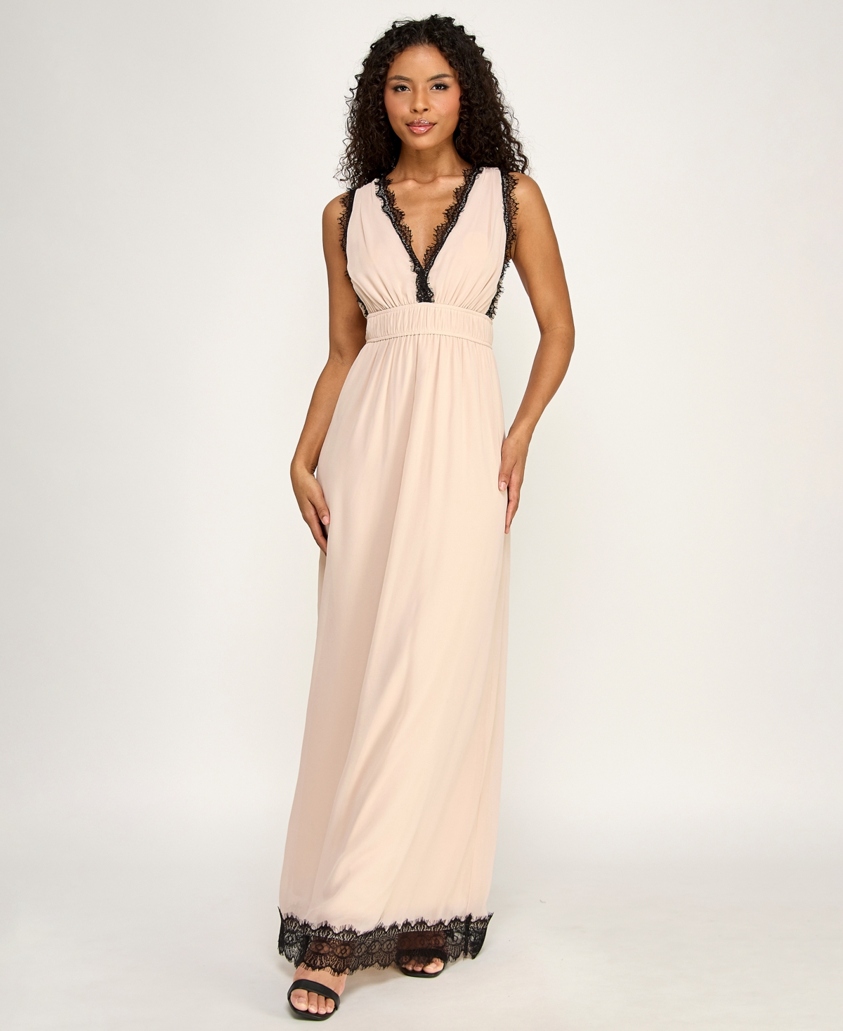 Click here for Seni & Cade Womens Sleeveless V-Neck Deep Plunge L... prices