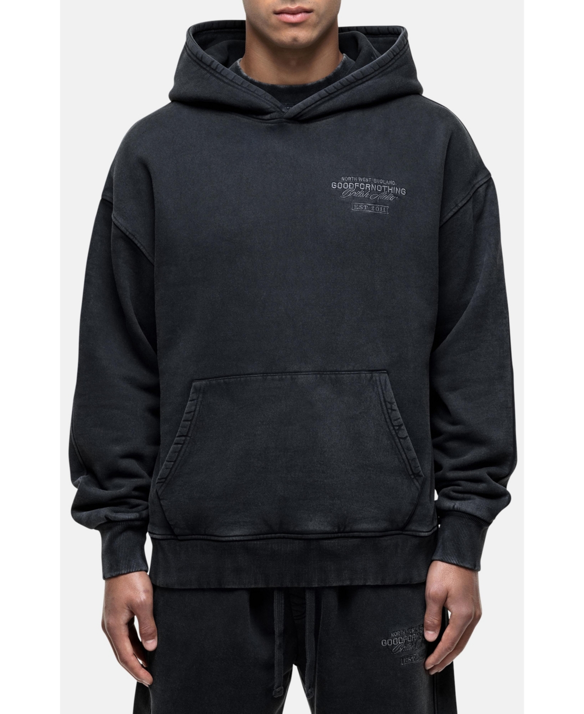 Click here for Good For Nothing Mens Vintage Washed Atelier Hoodi... prices