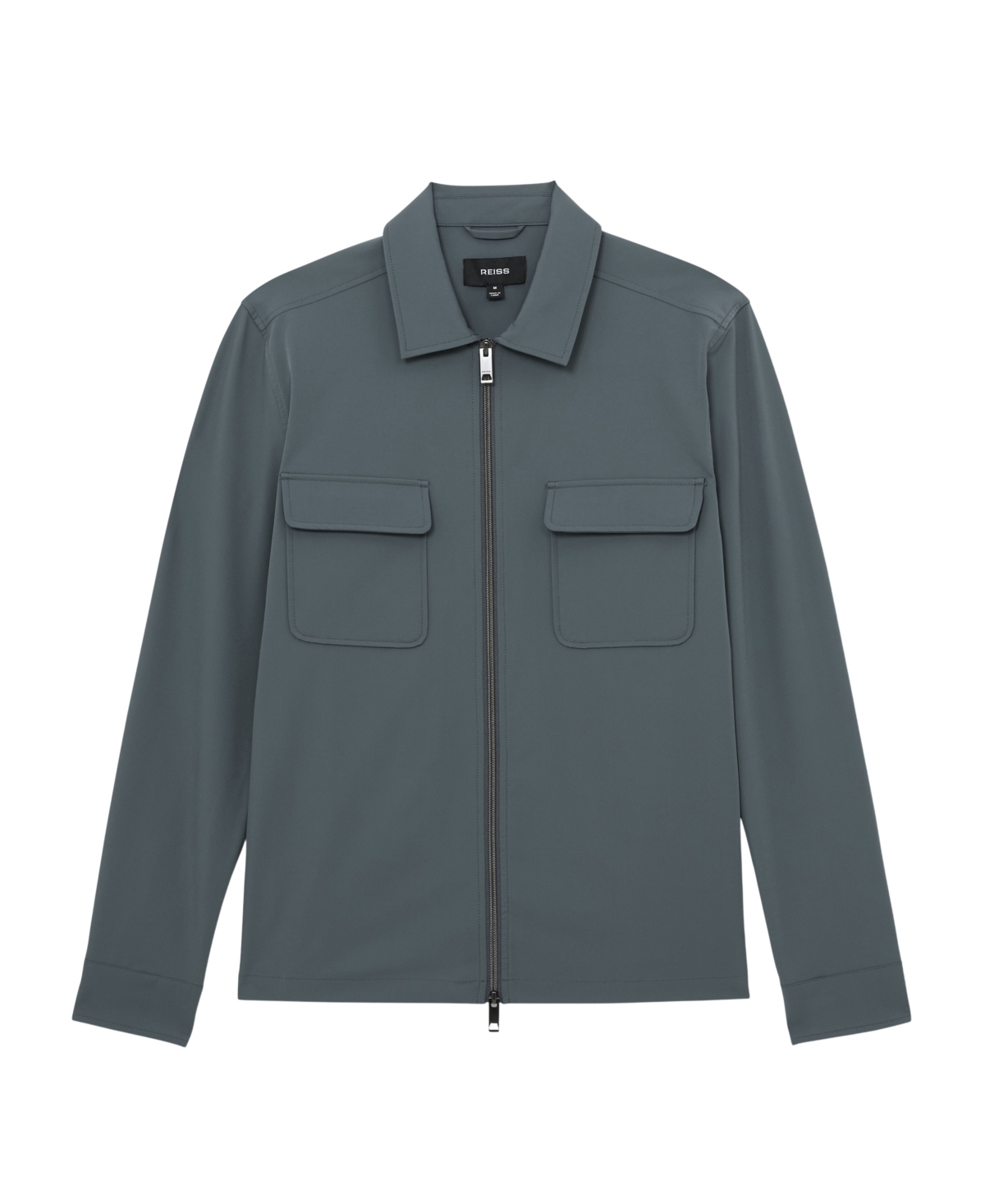 Click here for Reiss Mens Technical Zip-Through Overshirt - Airfo... prices
