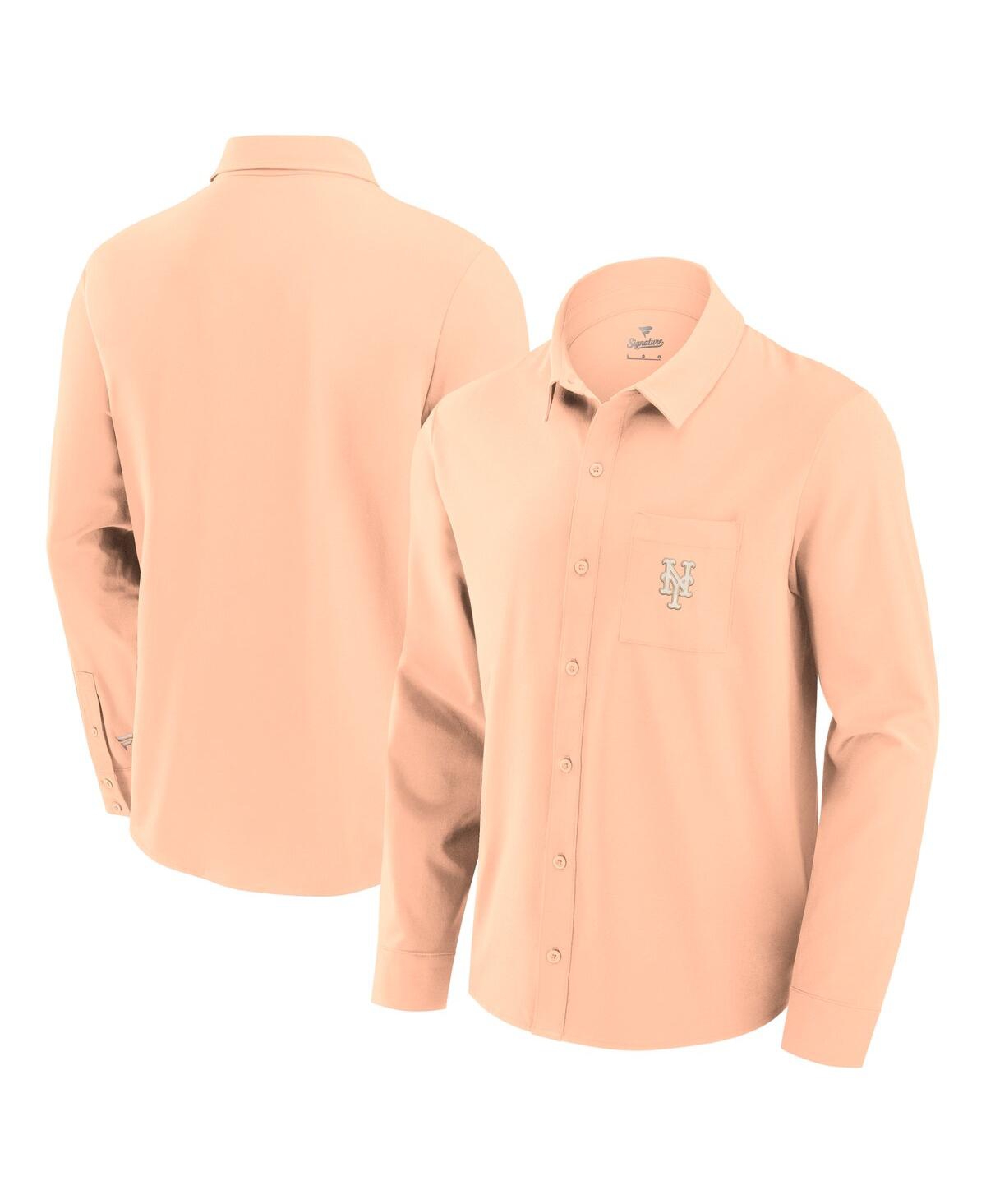 Click here for Fanatics Mens Light Pink New York Mets Front Offic... prices