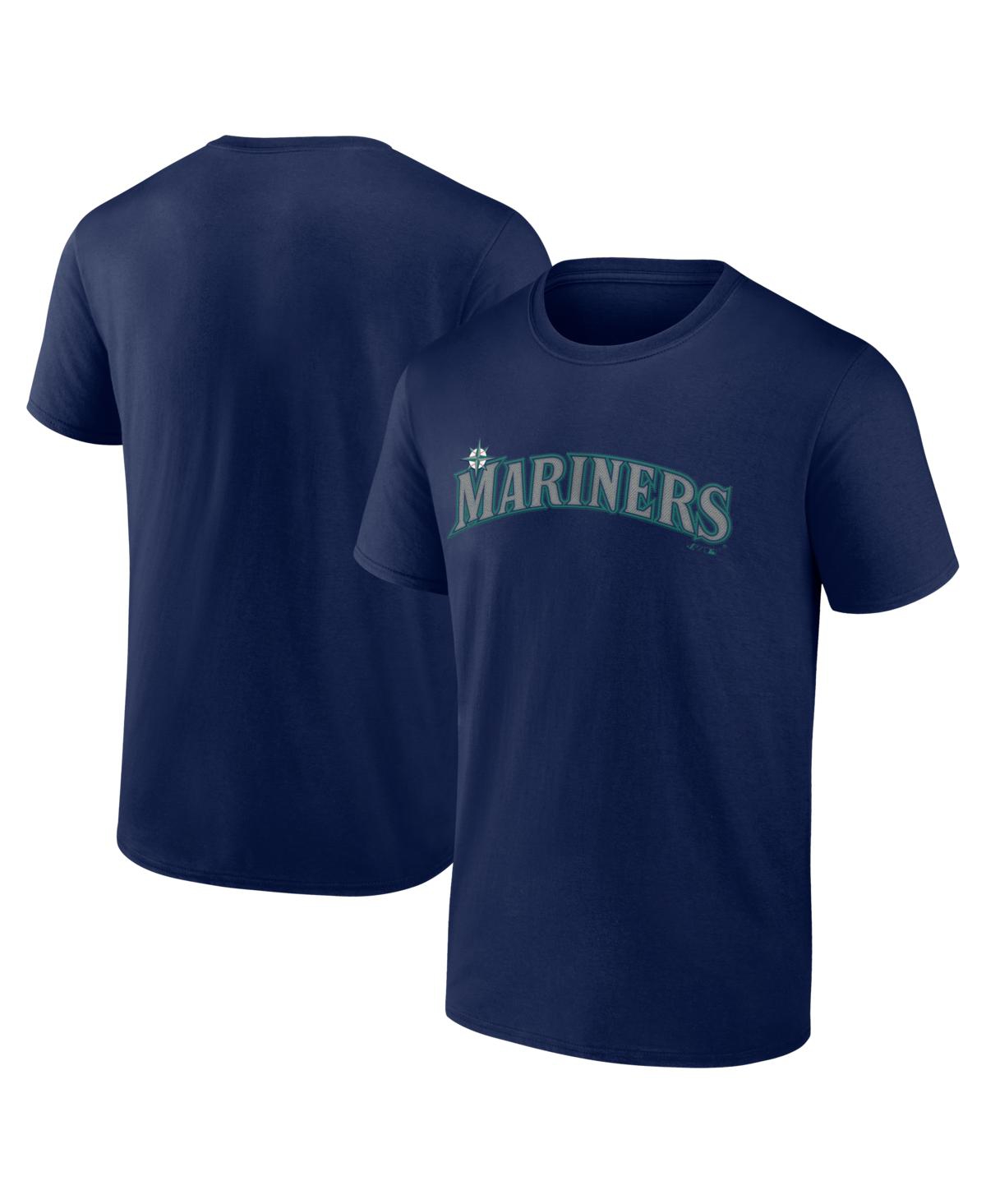 Click here for Logo Athletic Mens Navy Seattle Mariners Wordmark... prices