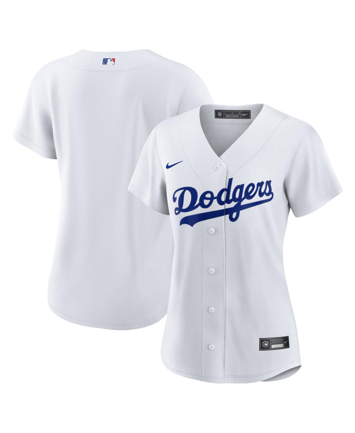 Click here for Nike Womens White Los Angeles Dodgers Home Replica... prices