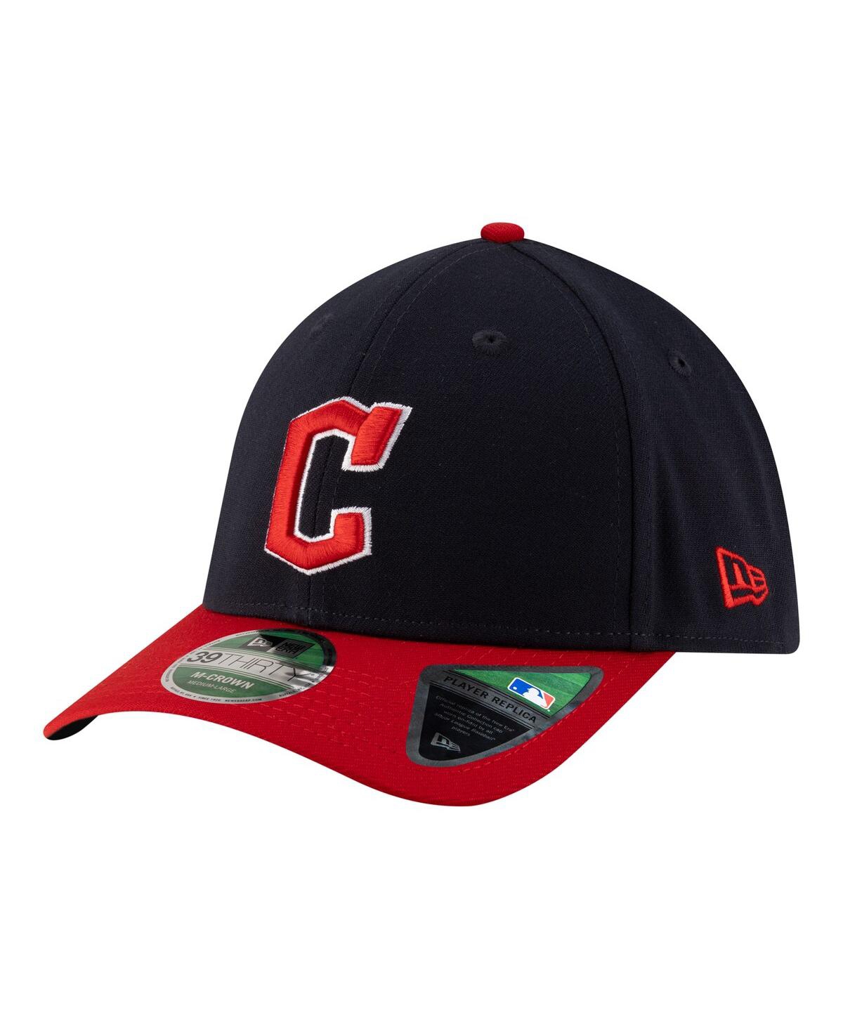 Click here for New Era Mens Navy Cleveland Guardians Player Repli... prices