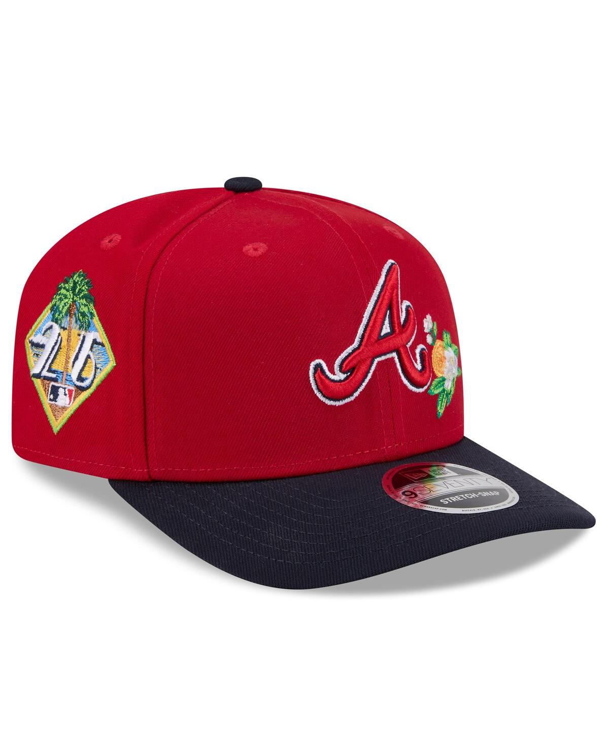 Click here for New Era Mens Red/Navy Atlanta Braves 2026 Spring T... prices