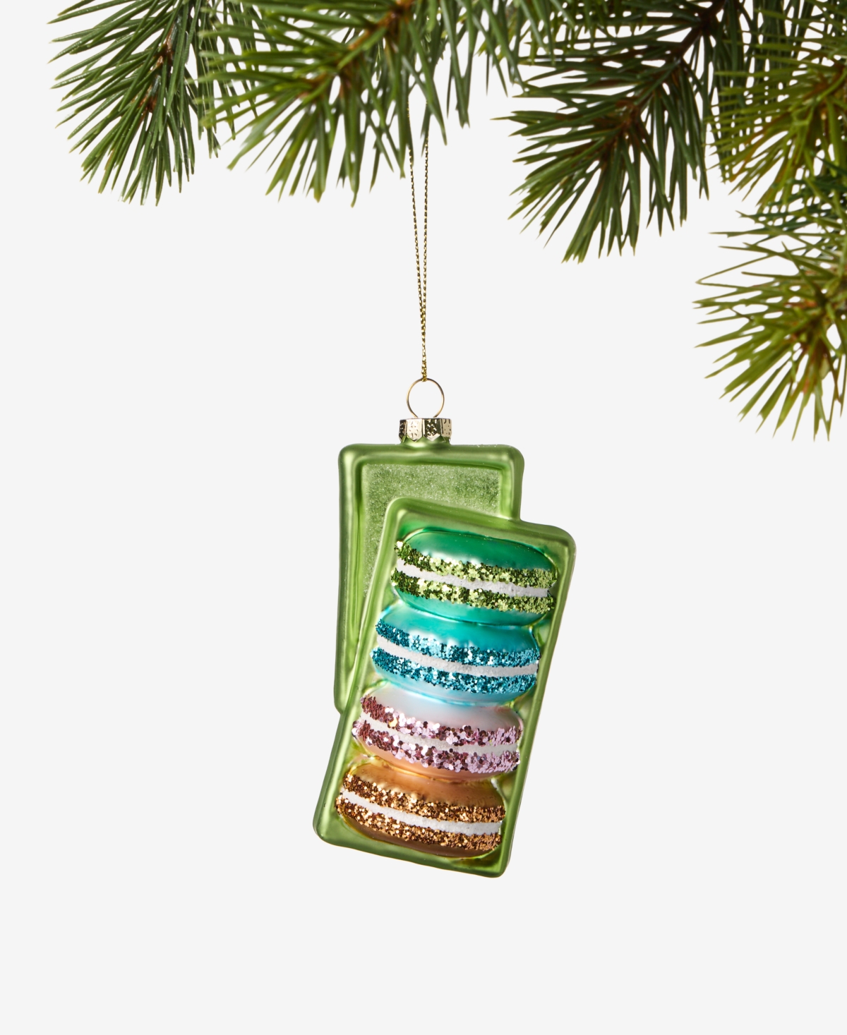 Click here for Holiday Lane Foodie & Spirits Macaron Ornament  Ma... prices