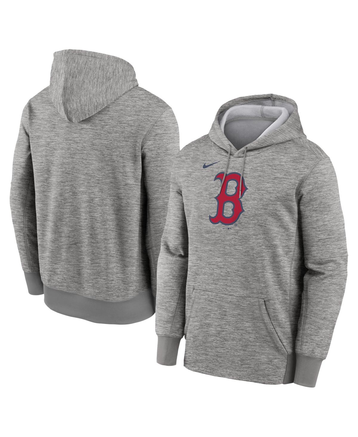 Click here for Nike Mens Heather Gray Boston Red Sox Primary Logo... prices