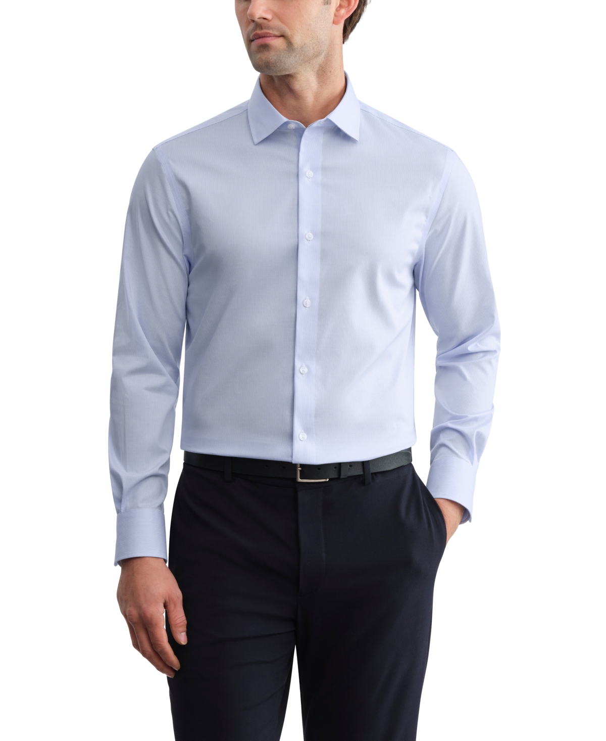 Click here for Tommy Hilfiger Mens Striped Long-Sleeve Dress Shir... prices