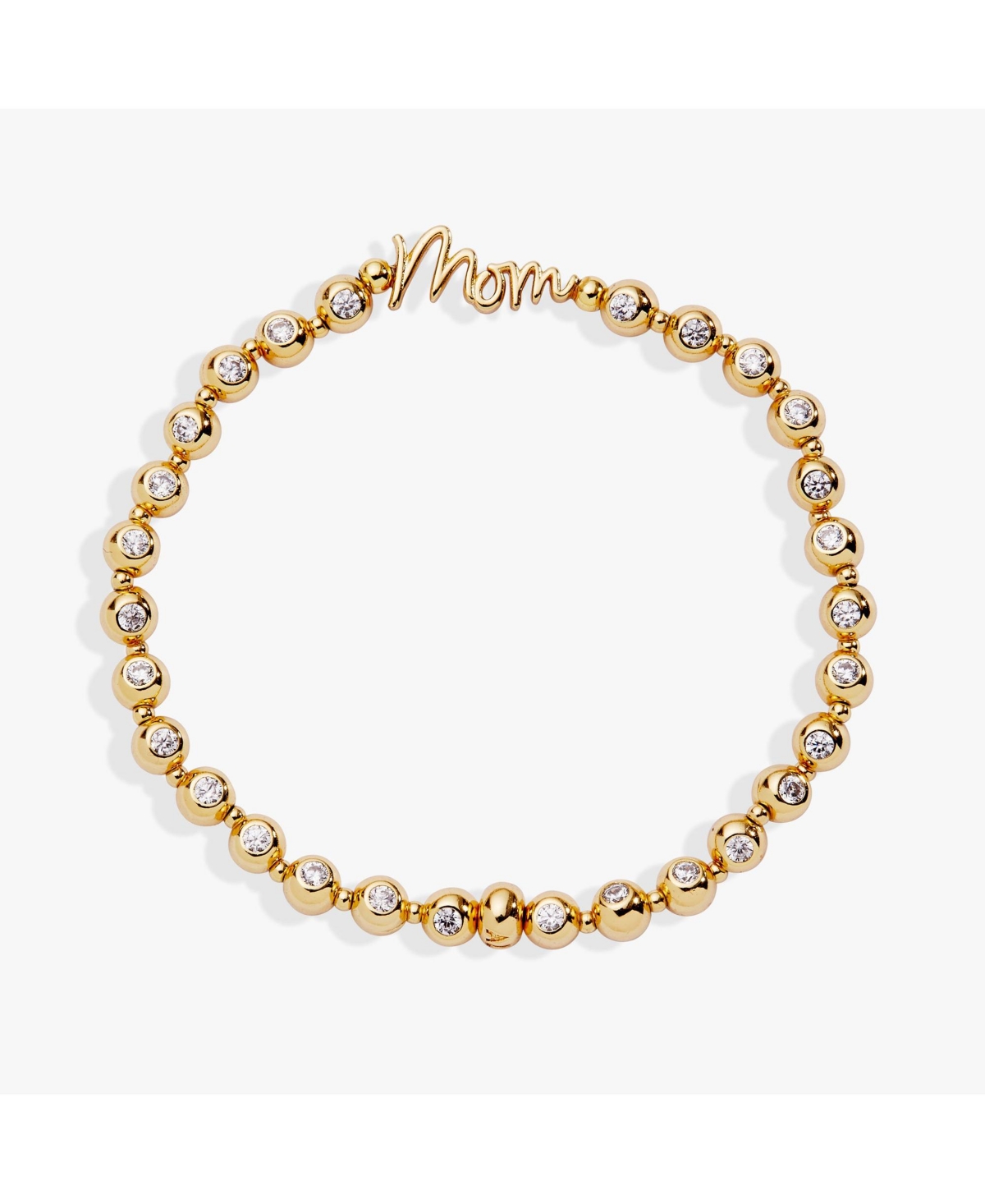 Click here for Alex and Ani Mom Elongated Crystal Stretch Bracele... prices