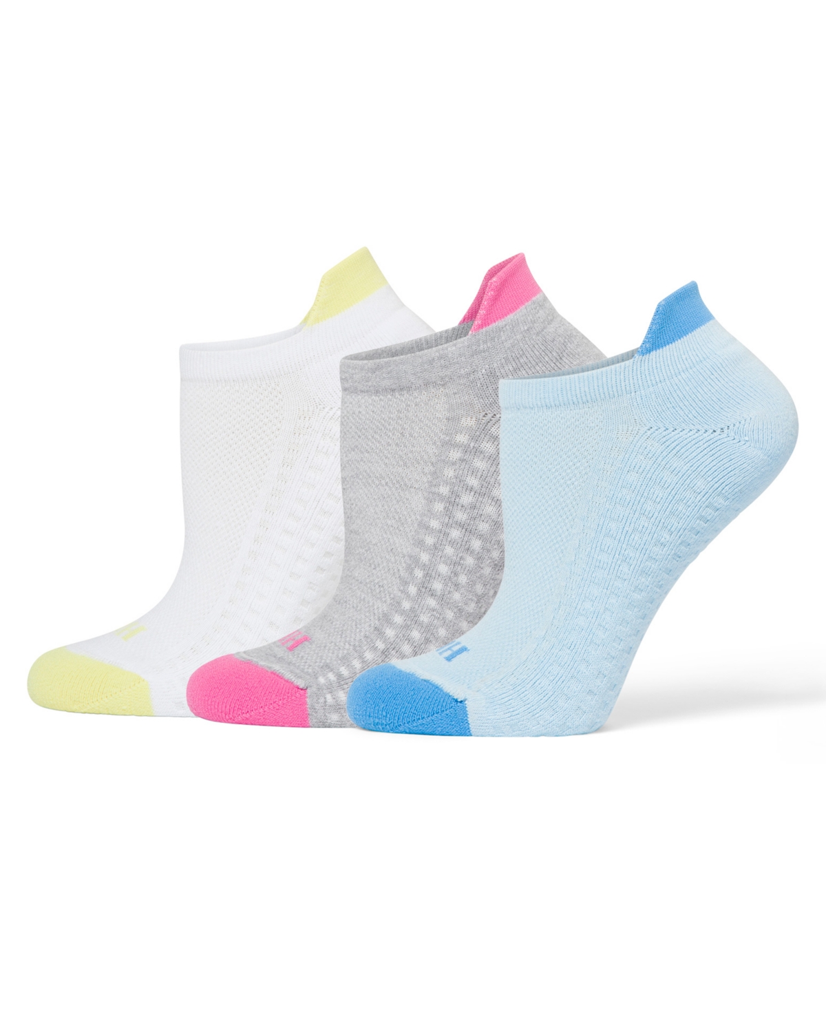 Click here for Hue Womens 3-Pk. Air Cushion Tab-Back No Show Sock... prices