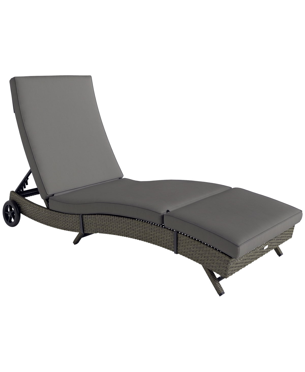 Click here for Outsunny Chaise Lounge Pool Chair  Outdoor Pe Ratt... prices