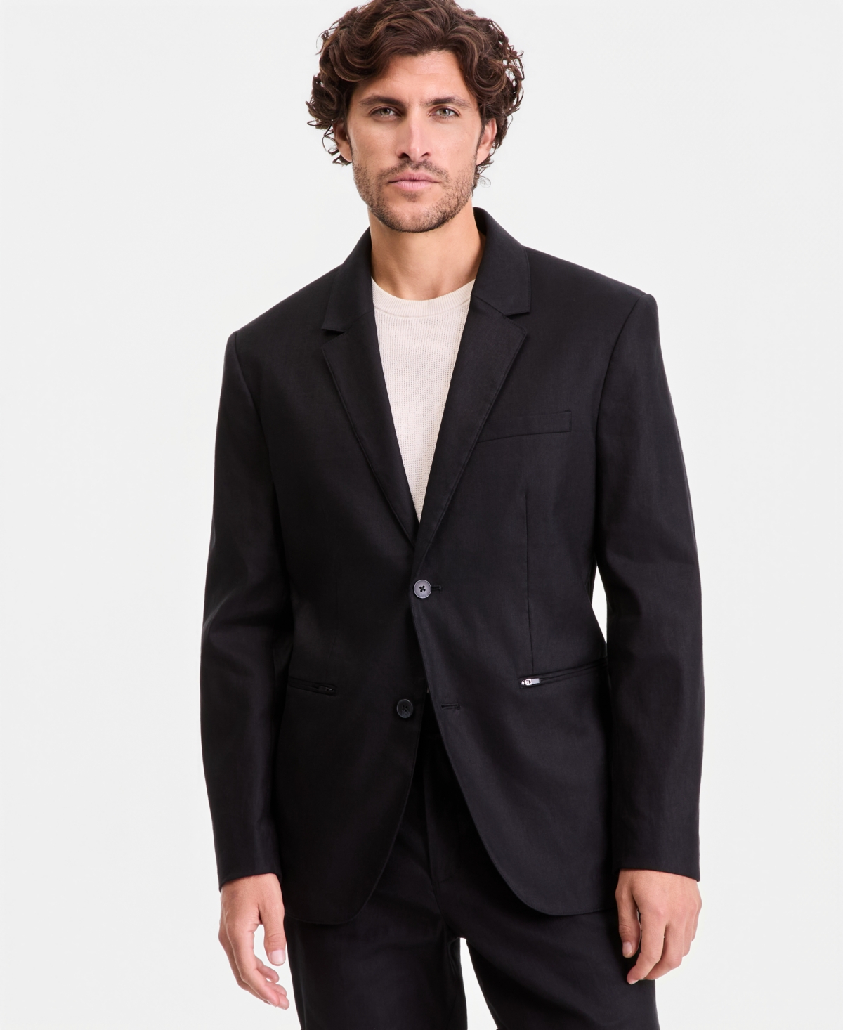 Click here for Alfani Mens Tech Two-Button Blazer  Macys Exclusiv... prices