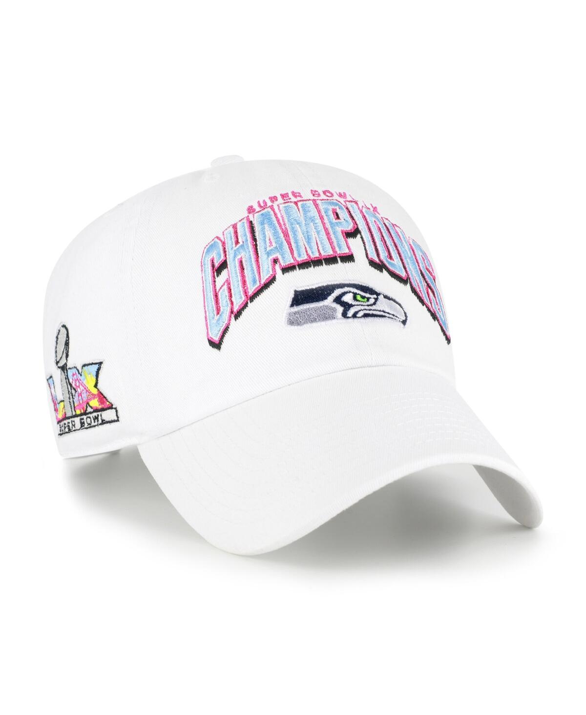 Click here for 47 Brand Mens White Seattle Seahawks Super Bowl Lx... prices
