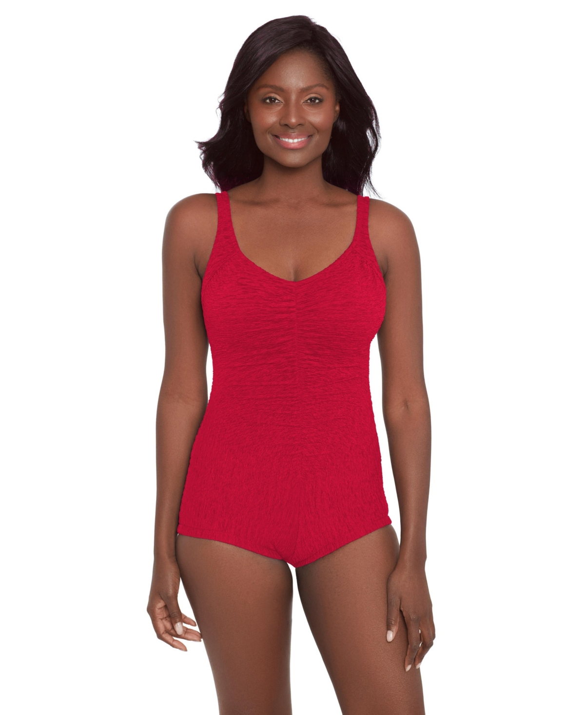 Click here for Krinkle Womens Chlorine Resistant Shirred Front Gi... prices