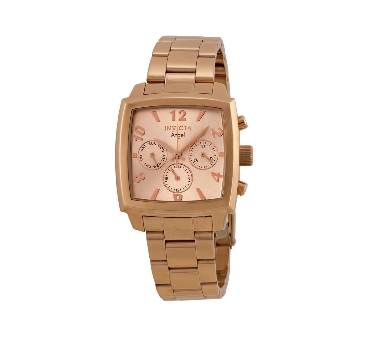 Click here for Invicta Womens 12102 Angel Quartz Rose Gold Dial W... prices