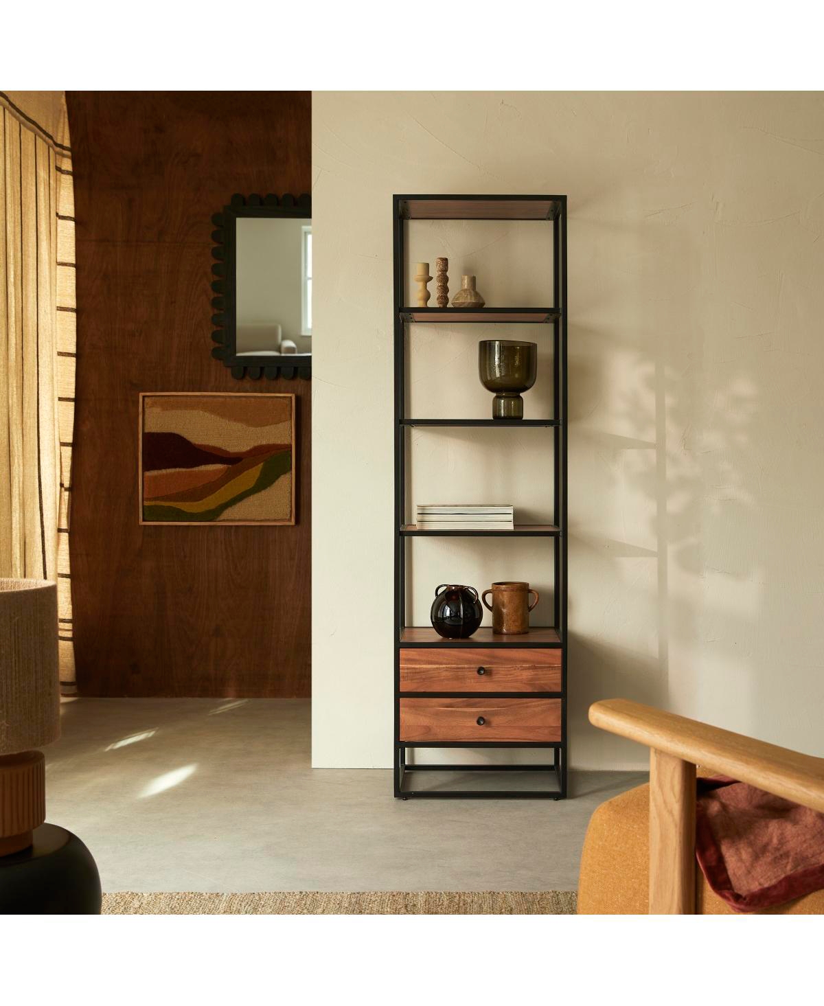 Click here for Tikamoon 175 Agra Metal and Acacia Column prices