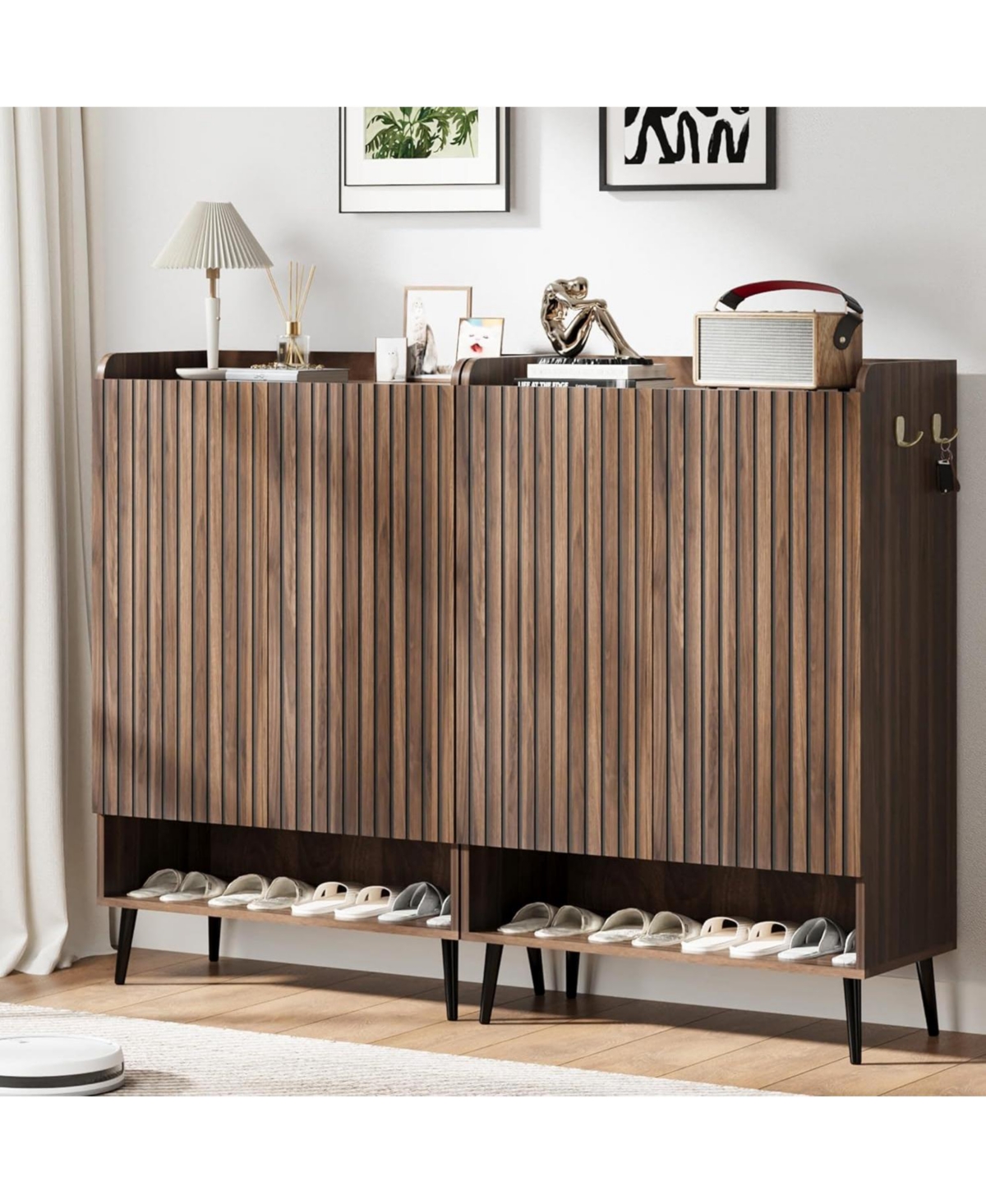 Click here for gaomon Shoe Cabinet with Doors  6-Tier Shoe Organi... prices