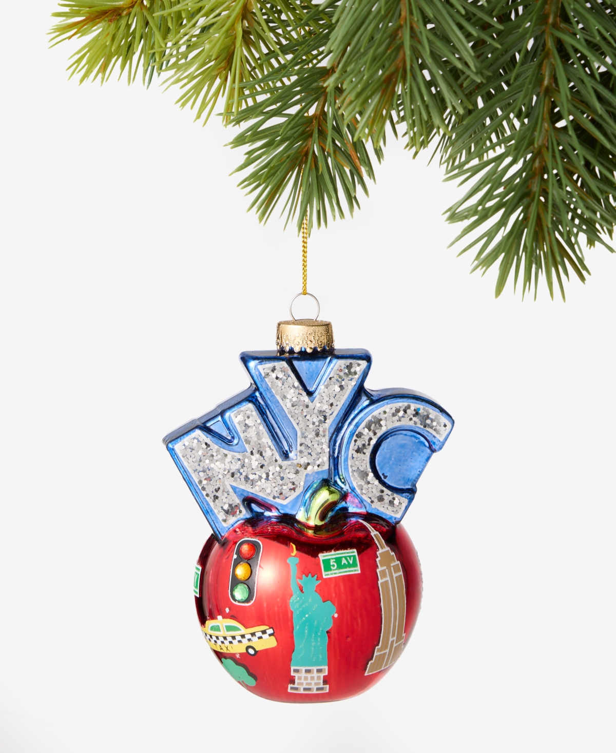 Click here for Holiday Lane New York Nyc Apple Ornament  Macys Ex... prices
