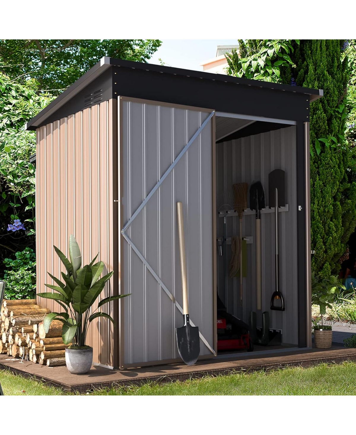 Click here for Aecojoy Outdoor Durable and Space-Saving Small Sto... prices