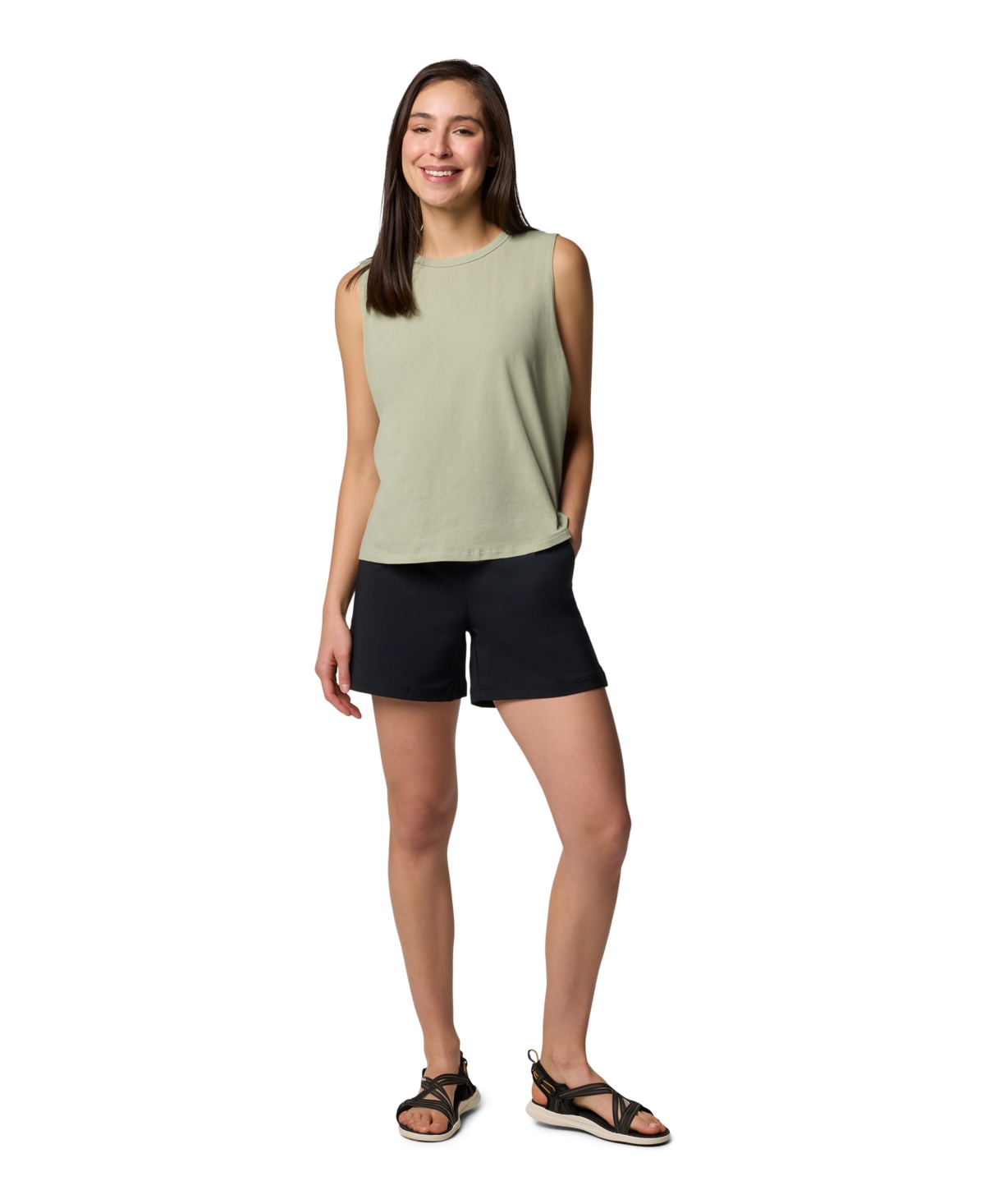 Click here for Columbia Womens All Seasons Regular Fit Shorts - B... prices