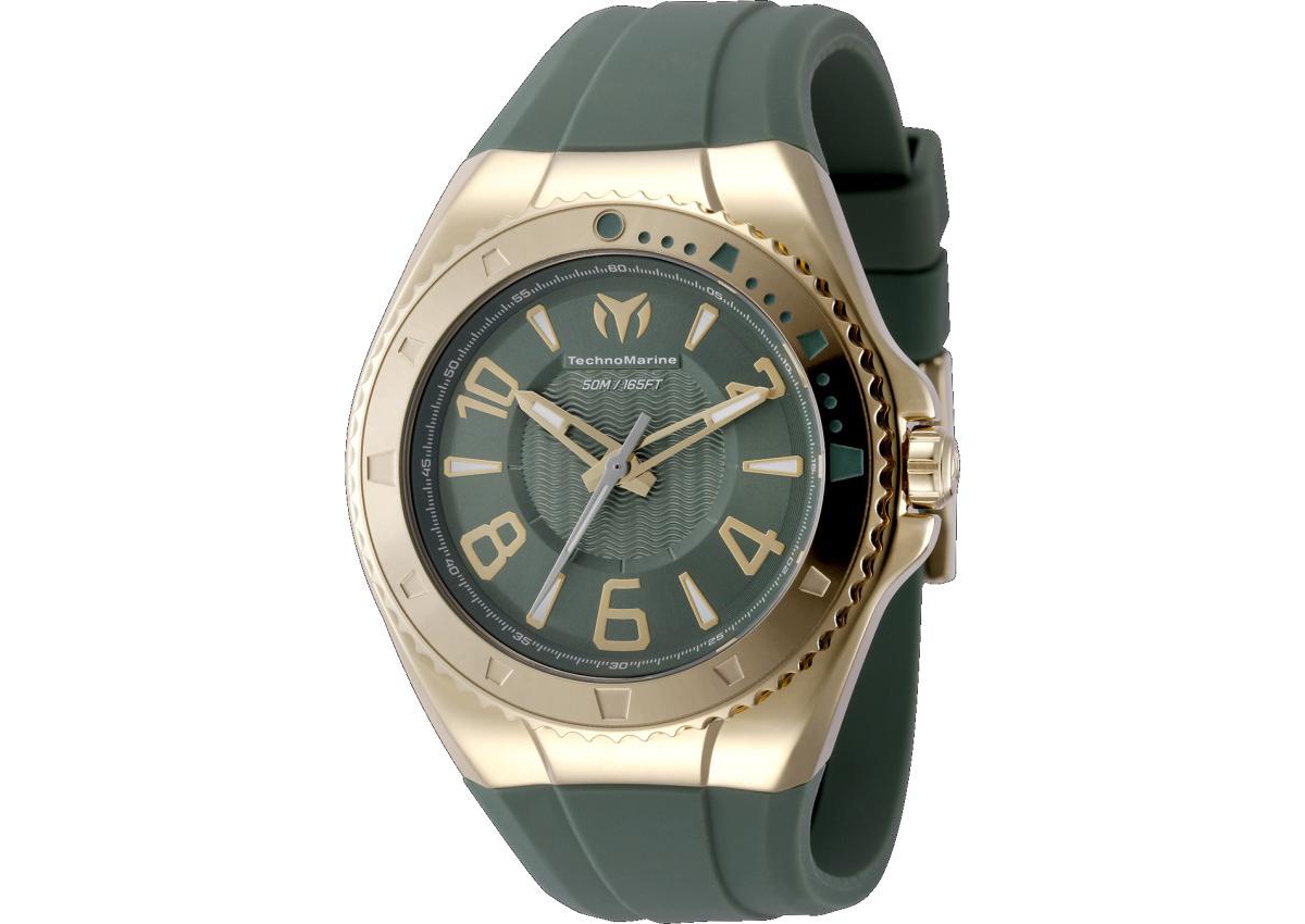 Click here for Technomarine Mens Lusso Mare Quartz 2 Hand Olive G... prices