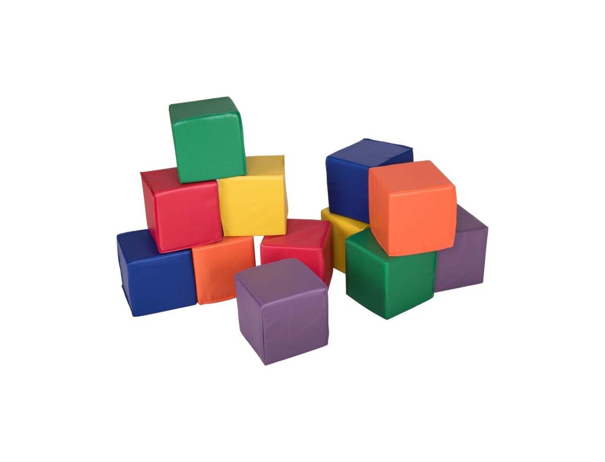 Click here for Hongge 12 Pieces 8 Inch Pu Foam Big Building Block... prices