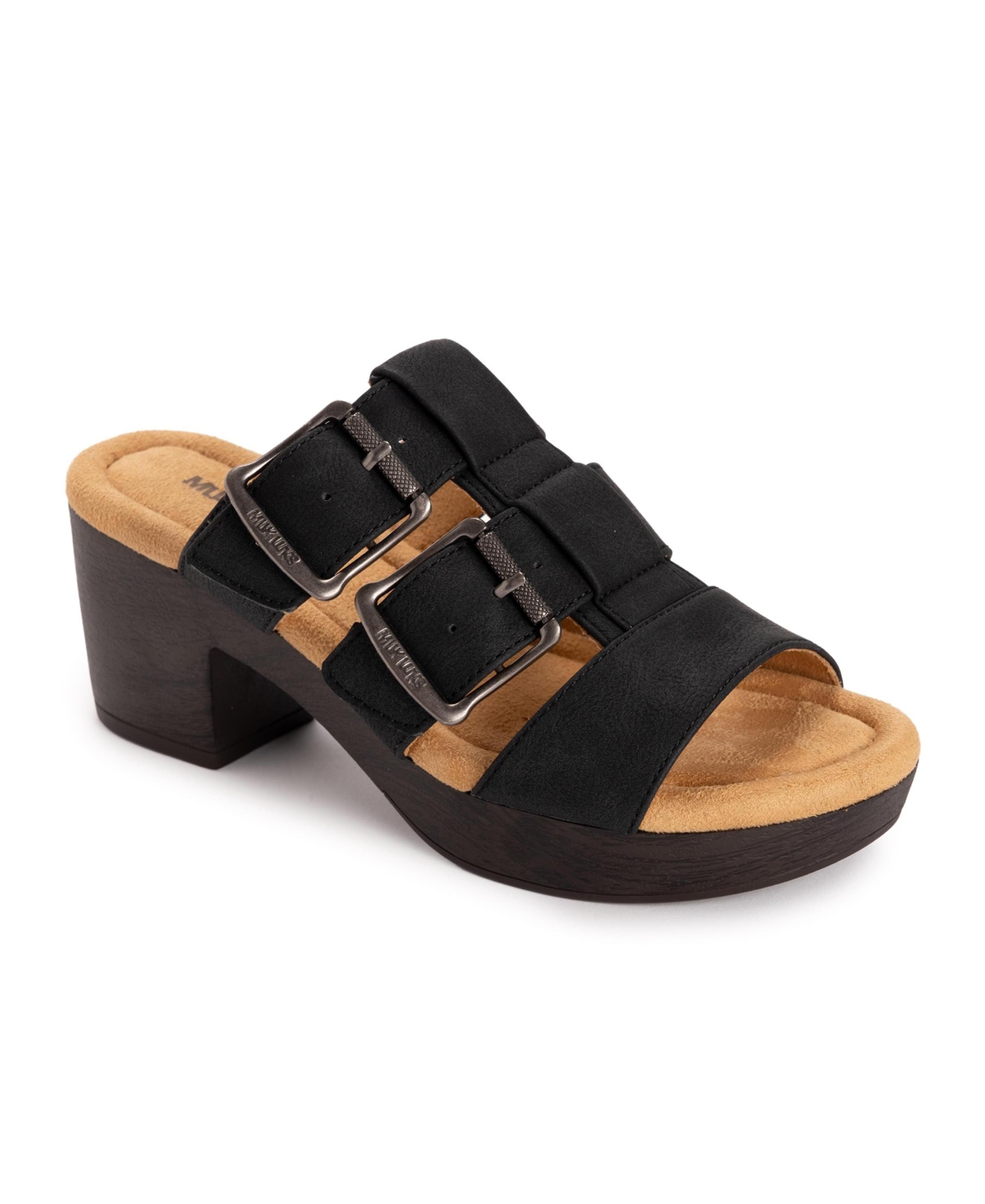 Click here for Muk Luks Womens Myra Sandal - Black prices