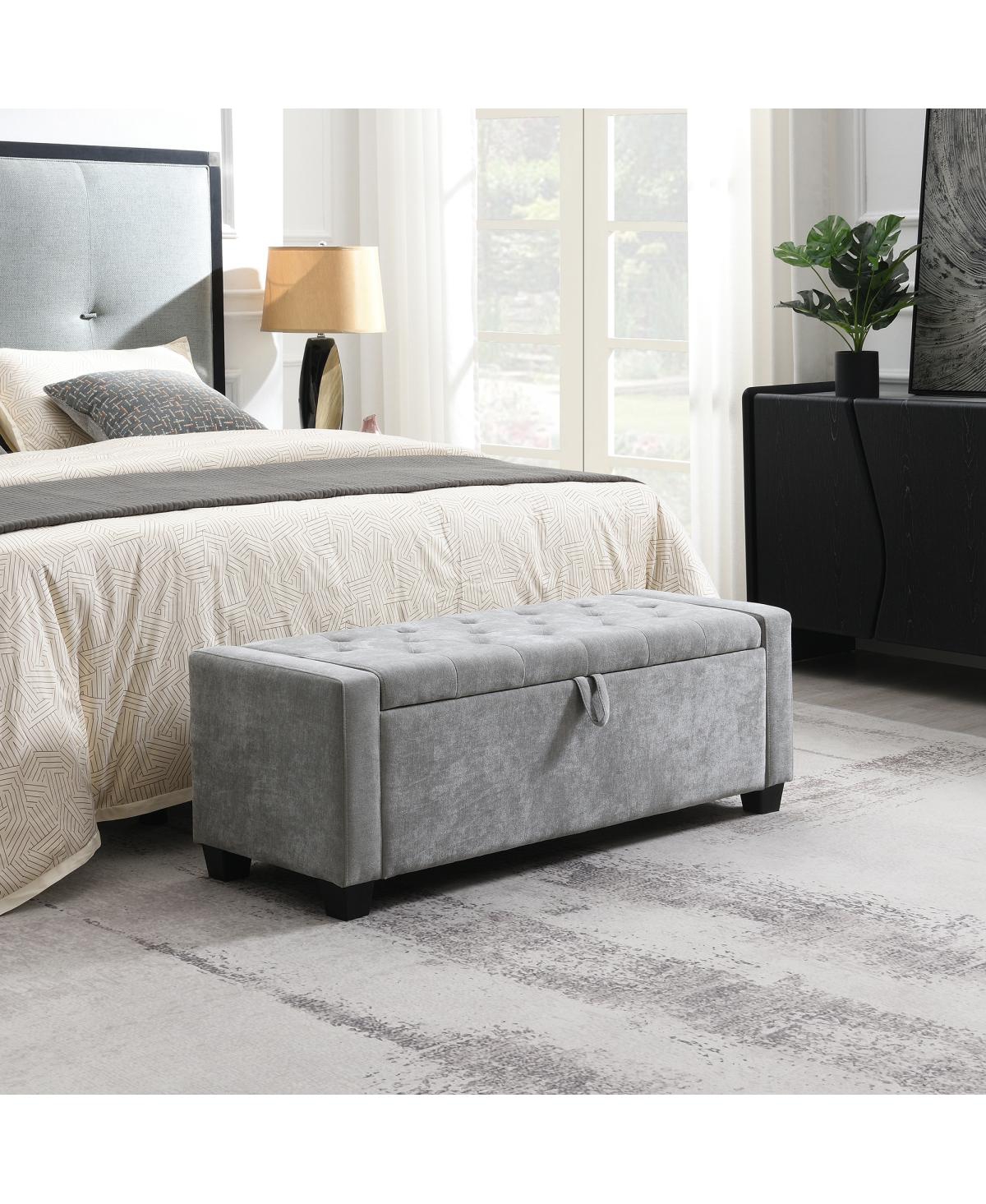 Click here for Streamdale Furniture 48" Storage Ottoman Benc... prices