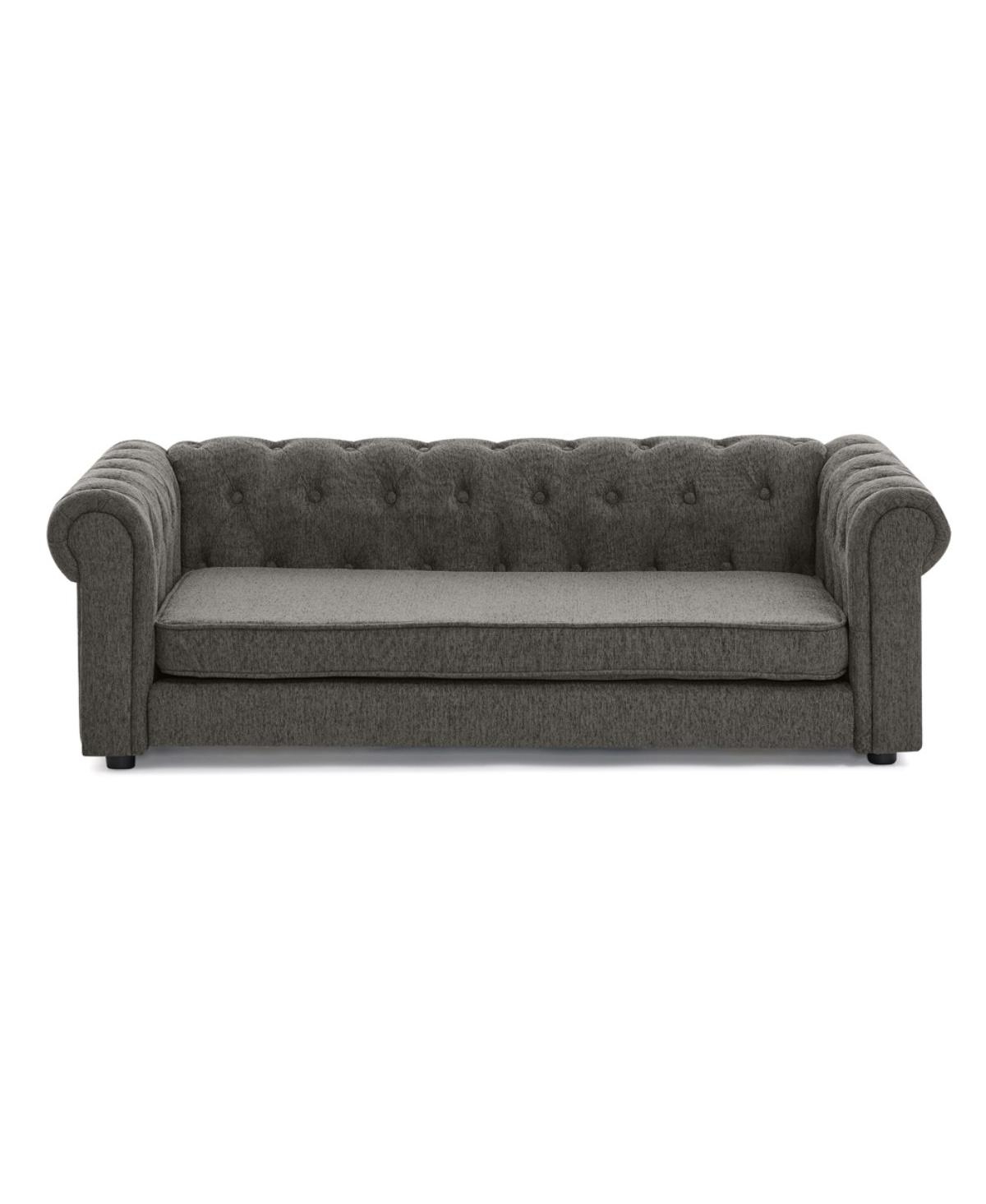 Click here for 6thdruple Oversized Beige Linen Dog Sofa  Modern E... prices